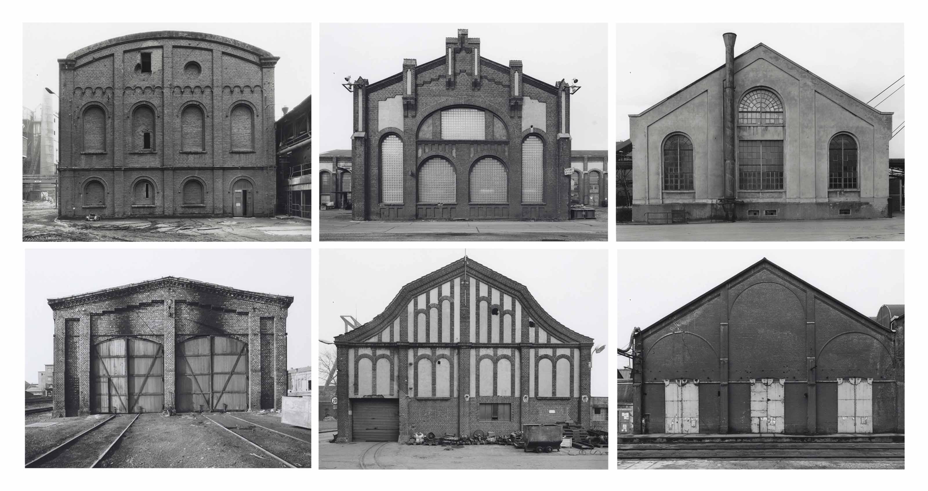 BERND AND HILLA BECHER (1931–2007 and 1934–2015) , Engine Houses, 1986 ...