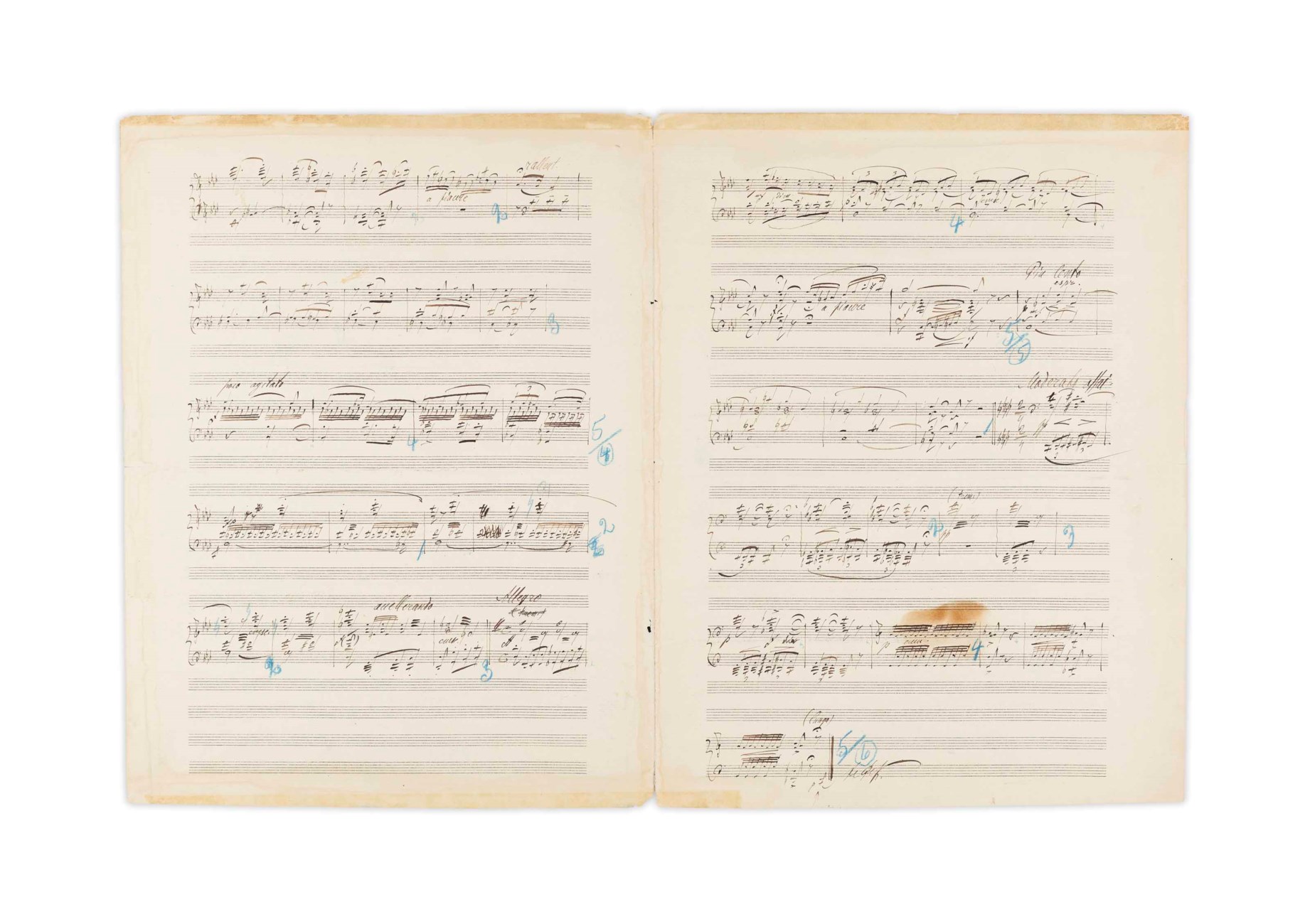 RIMSKY-KORSAKOV, Nikolai Andreyevich (1844-1908). Autograph music ...