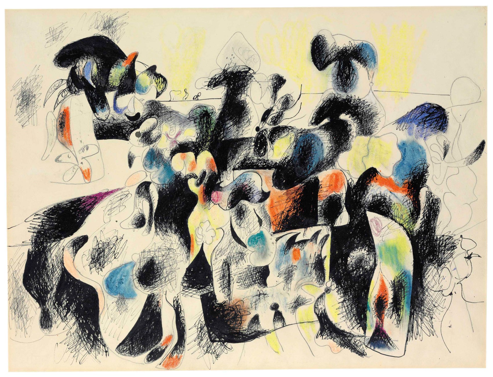 Arshile Gorky (1904-1948), Composition I | Christie's