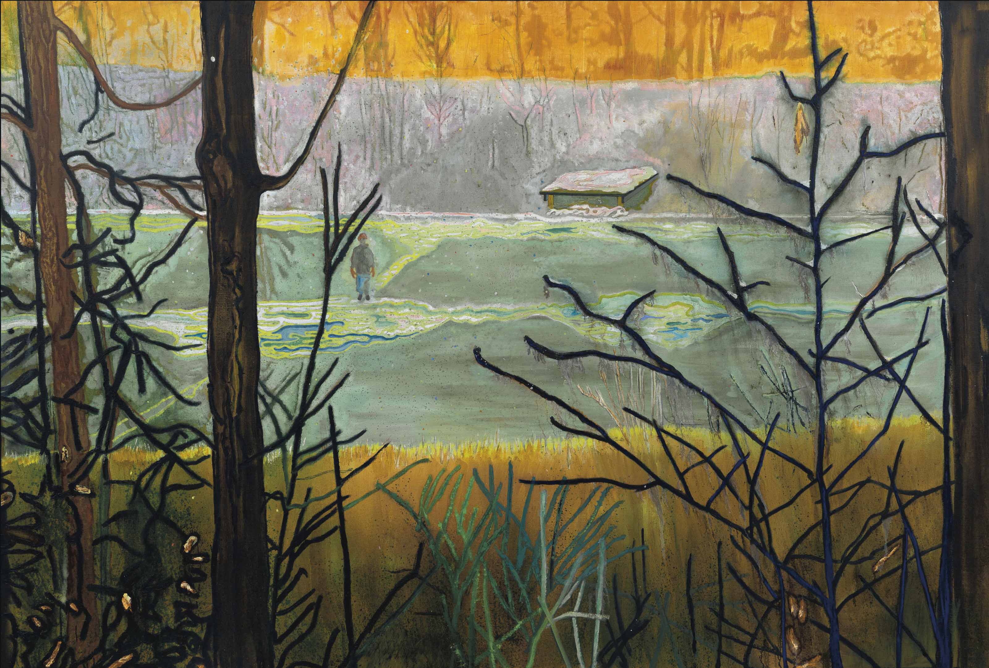 Peter Doig (B. 1959) , Almost Grown | Christie's