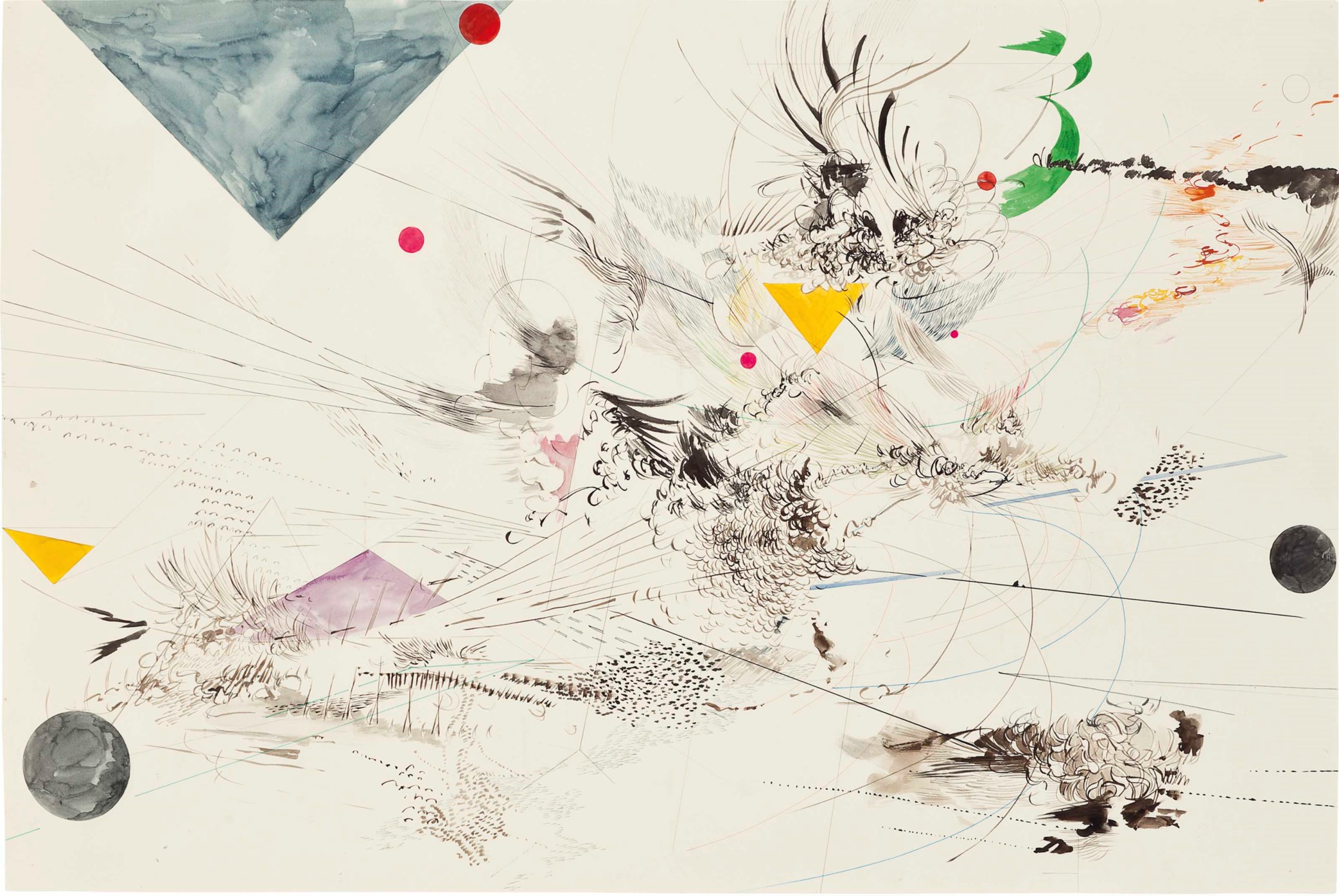 Julie Mehretu (b. 1970), Untitled | Christie's