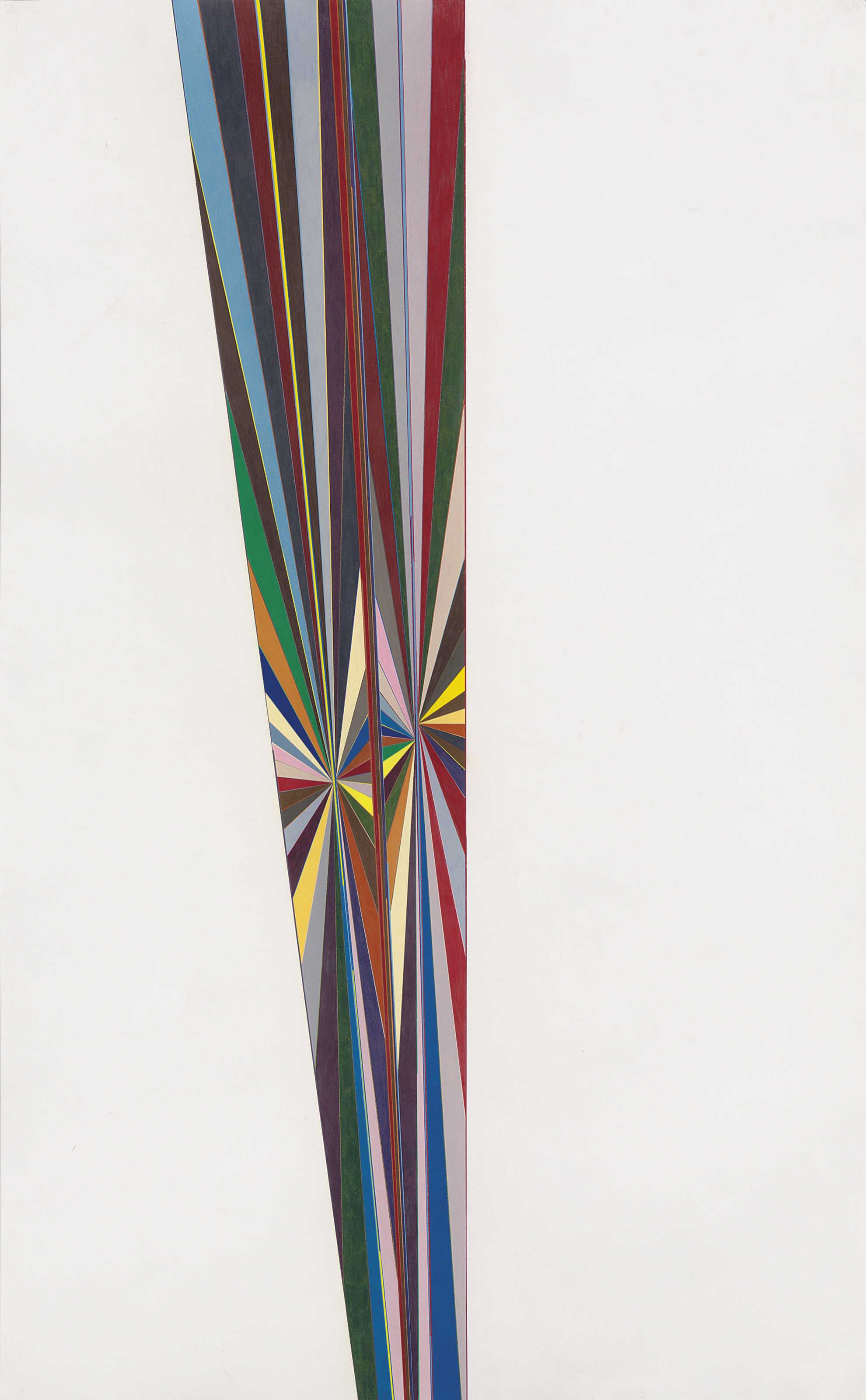 Mark Grotjahn (b. 1968) , Untitled (Full Color Butterfly Up the Middle ...