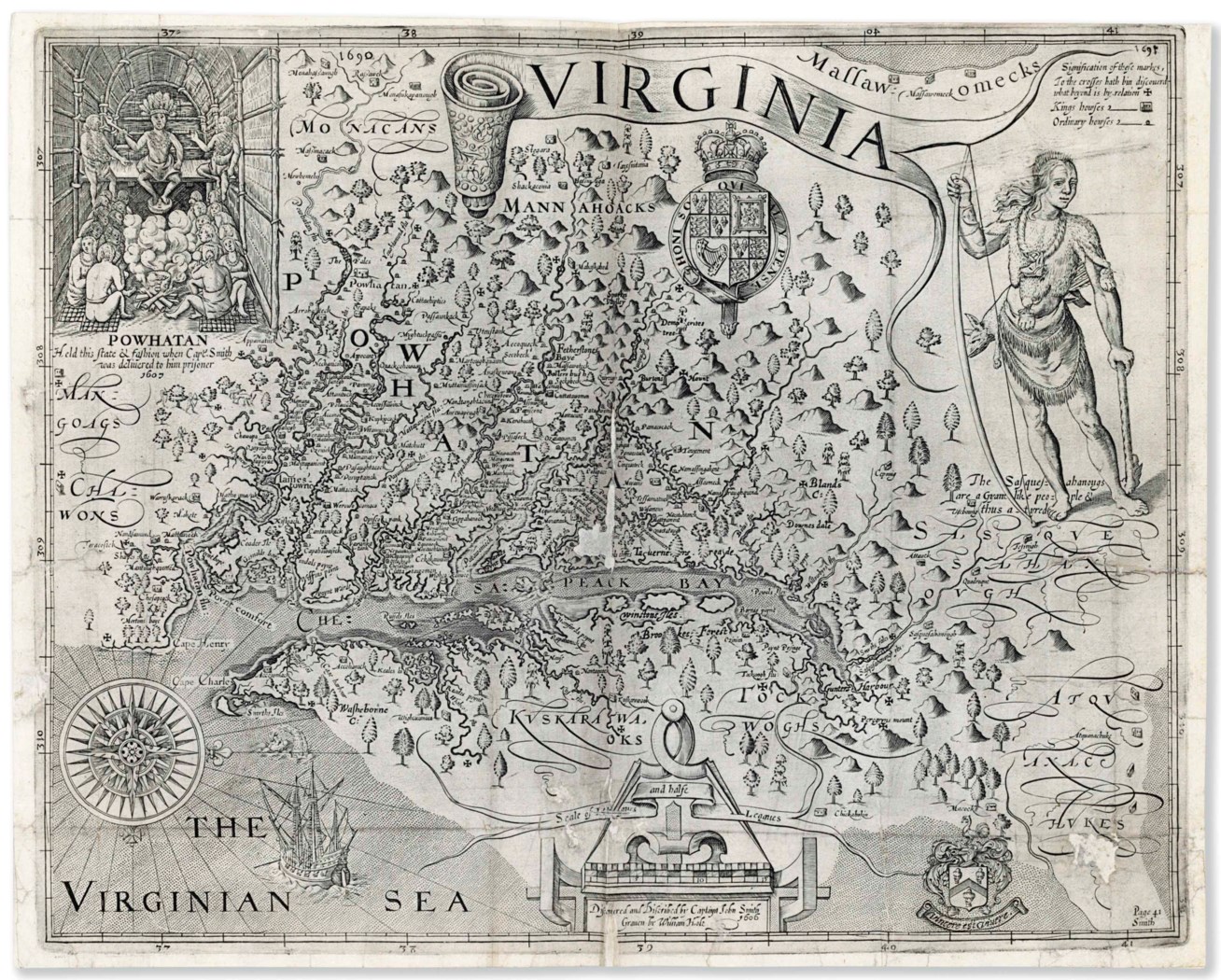 SMITH, John (1580-1631). The Generall Historie of Virginia, New-England ...
