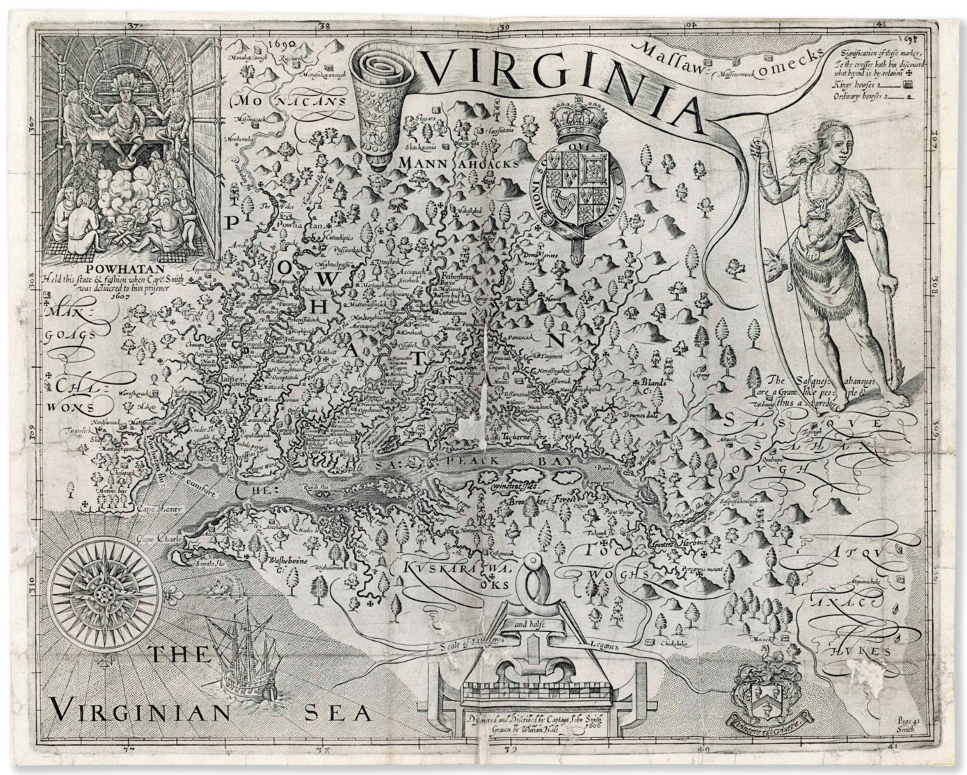 SMITH, John (1580-1631). The Generall Historie of Virginia, New-England ...