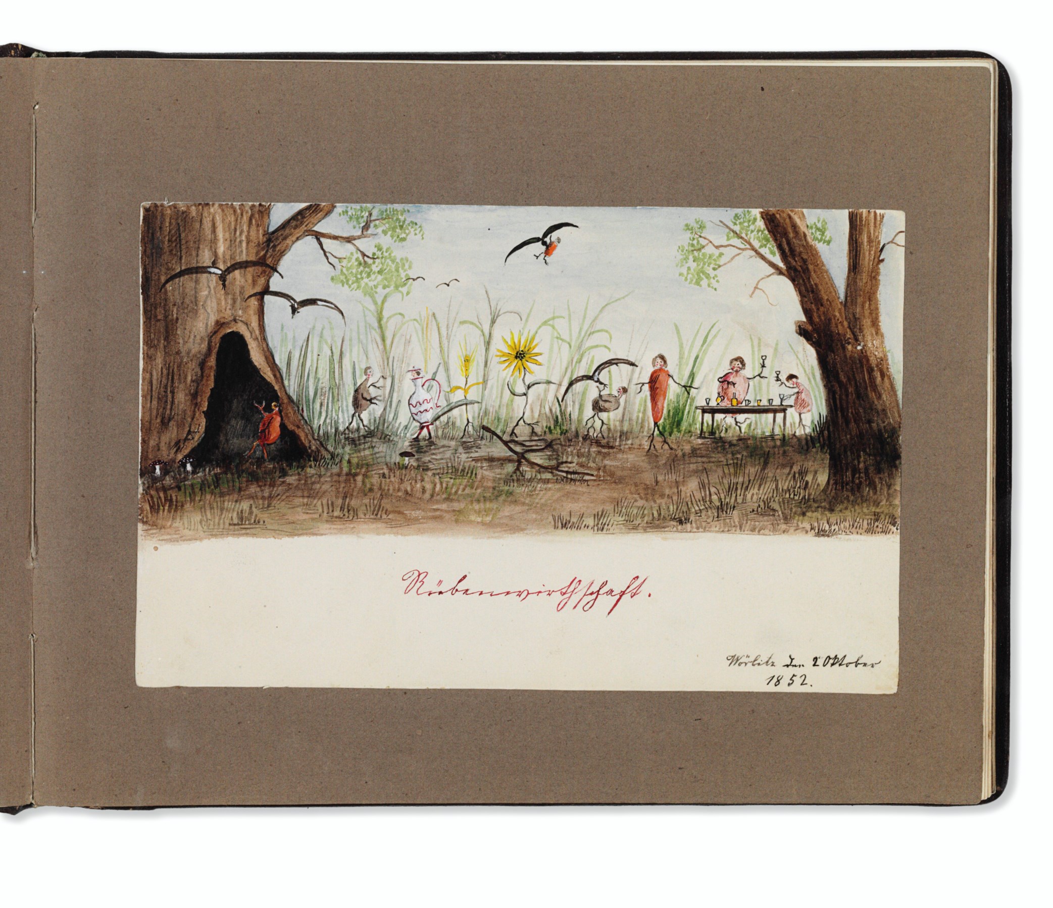 MARIA ANNA of Anhalt-Dessau, Princess of Prussia (1837-1906). Album of ...