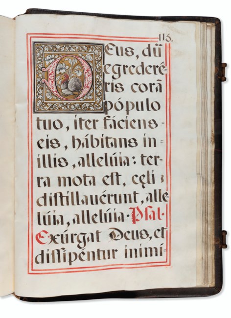 MEXICAN ILLUMINATED MISSAL – Illuminated manuscript on vellum, in Latin ...