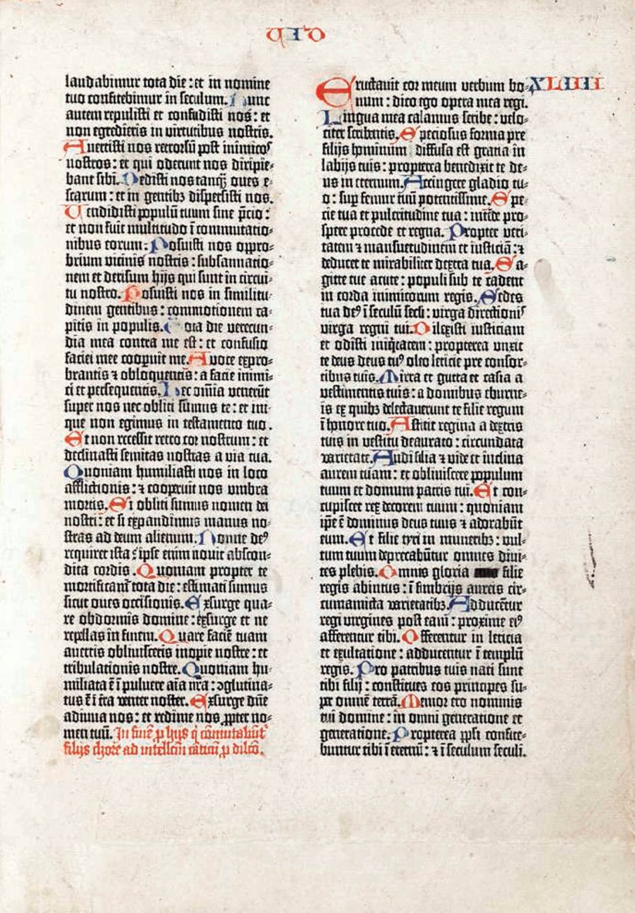 GUTENBERG, Johann. – BIBLIA LATINA. [Mainz: Johann Gutenberg and Johann ...