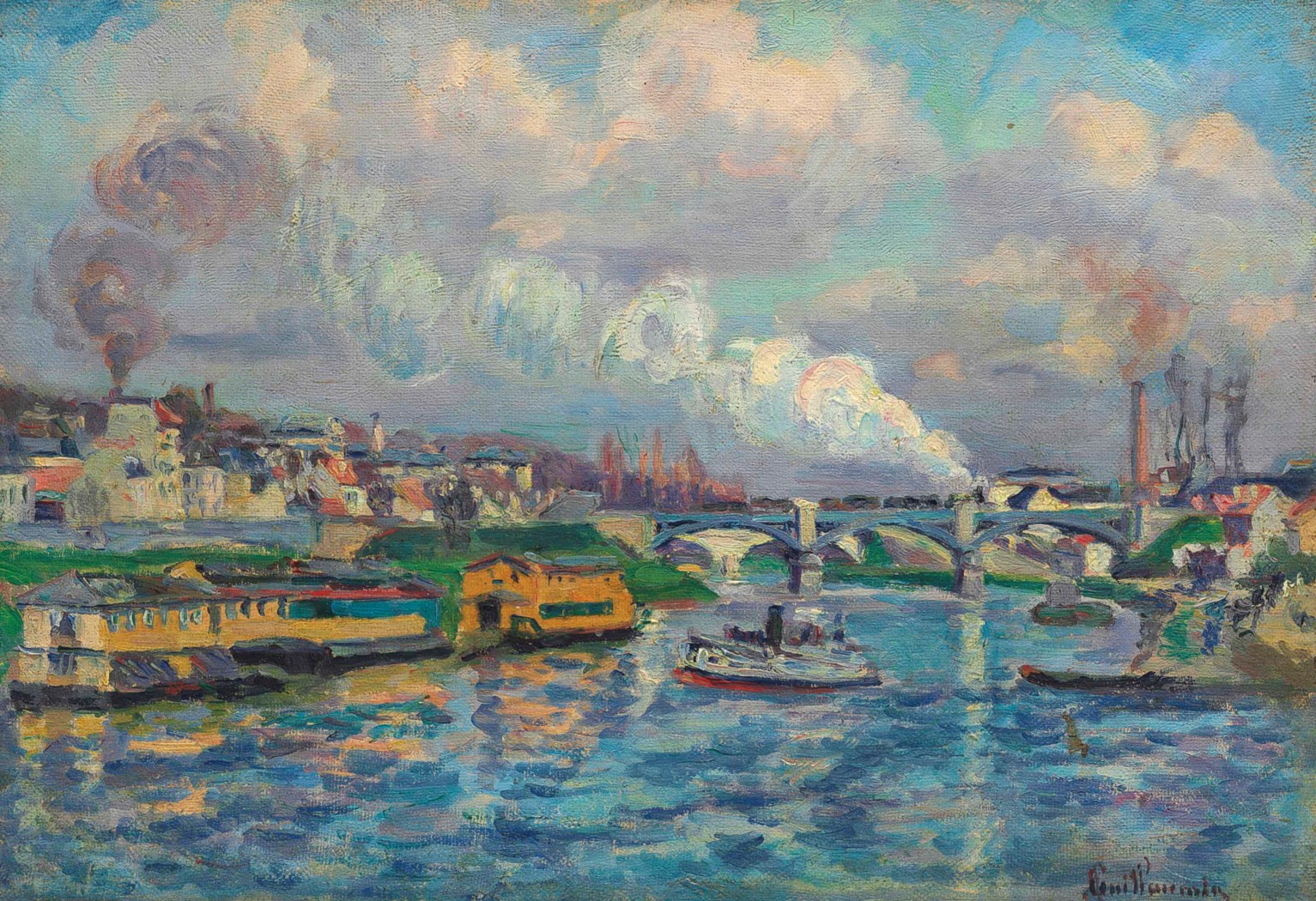 Armand Guillaumin (1841-1927), La Seine à Charenton | Christie's
