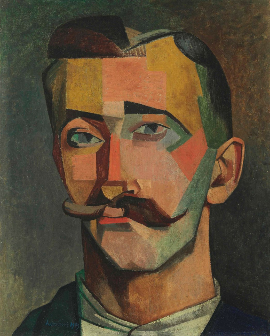 Auguste Herbin (1882-1960), Portrait d'homme | Christie's