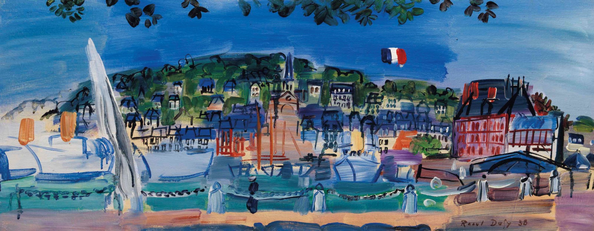 Raoul Dufy (1877-1953), Le bassin de Deauville | Christie's
