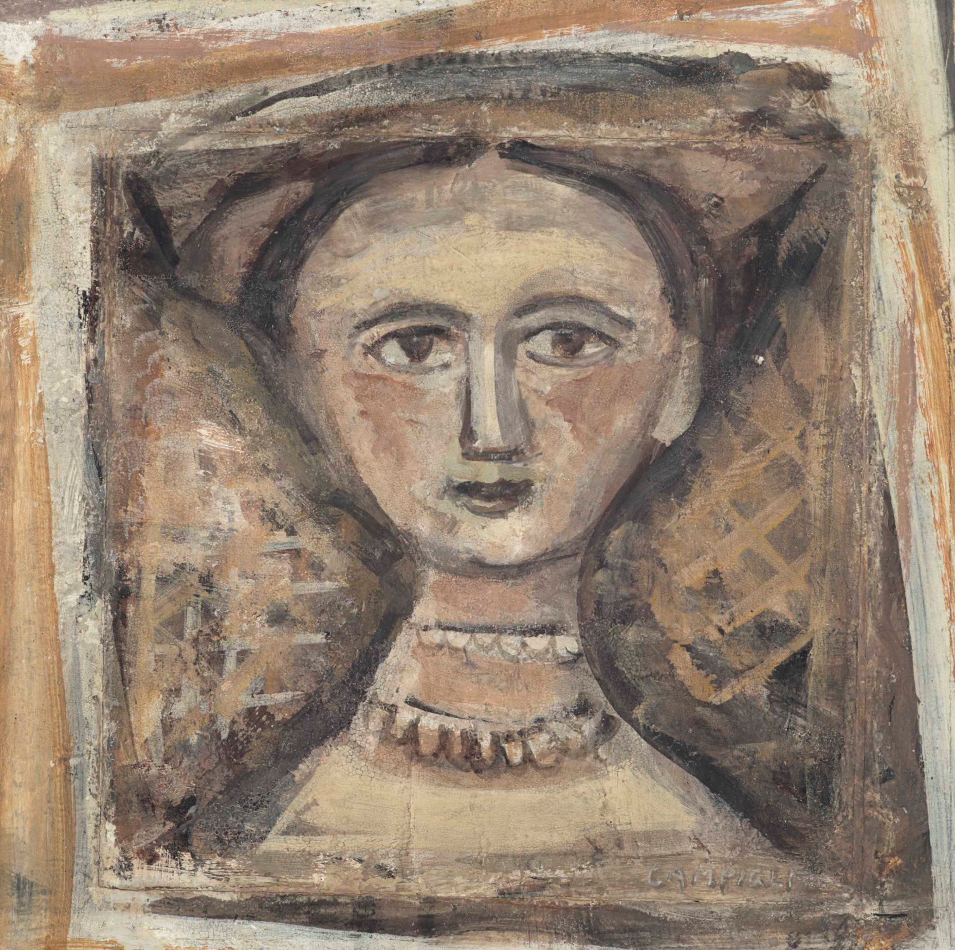 Massimo Campigli (1895-1971), Donna con collina | Christie's