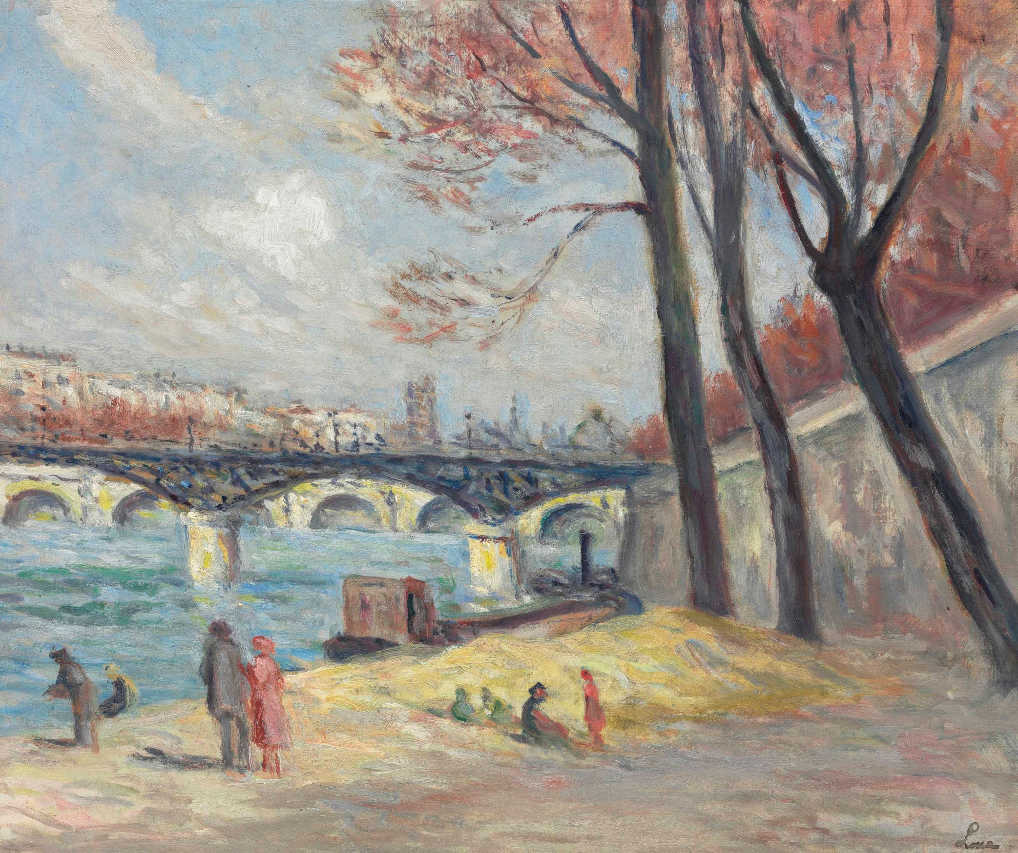 Maximilien Luce (1858-1941), Le Pont des Arts | Christie's