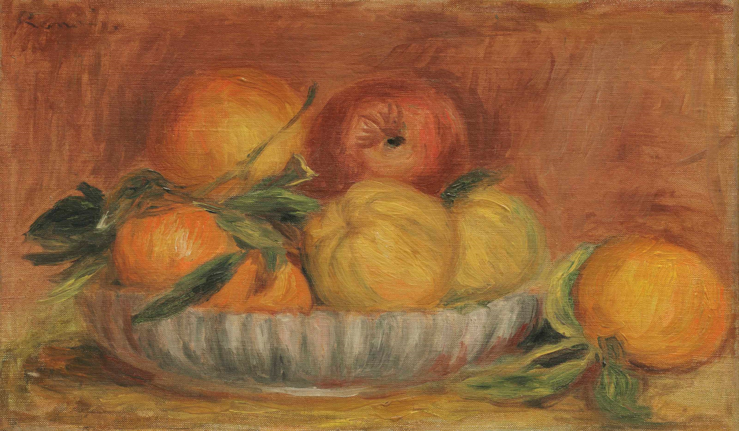 Pierre-Auguste Renoir (1841-1919), Coupe de fruits | Christie's