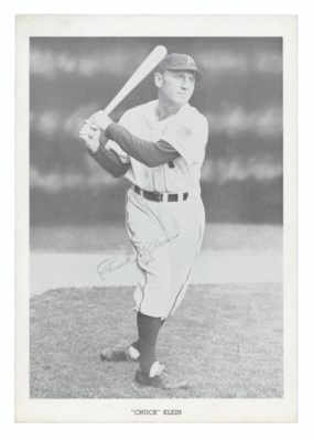 CHUCK KLEIN SIGNED IMAGE, | Christie’s