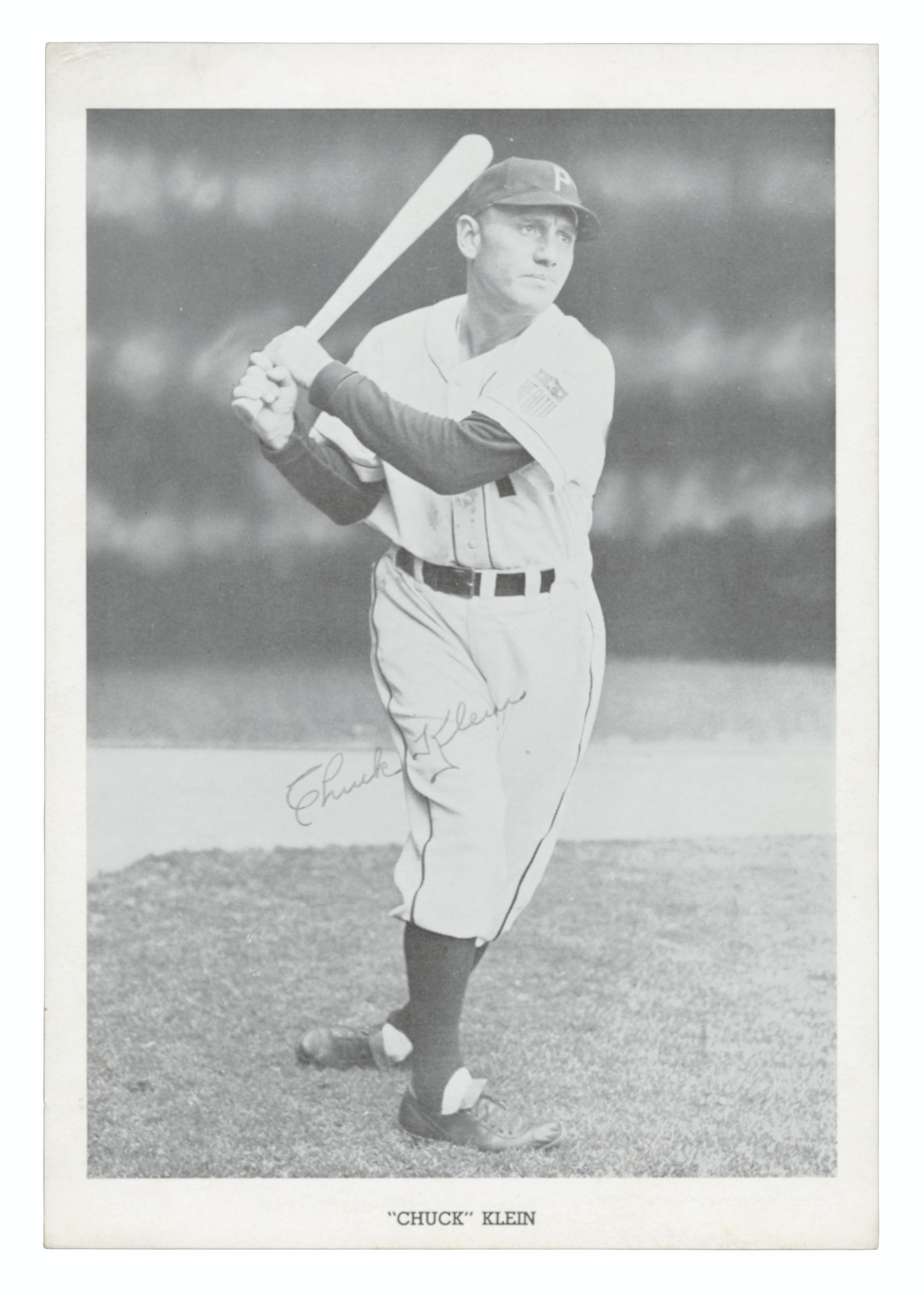 CHUCK KLEIN SIGNED IMAGE, | Christie’s