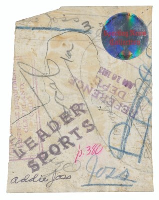 ADDIE JOSS PHOTOGRAPH, | Christie’s