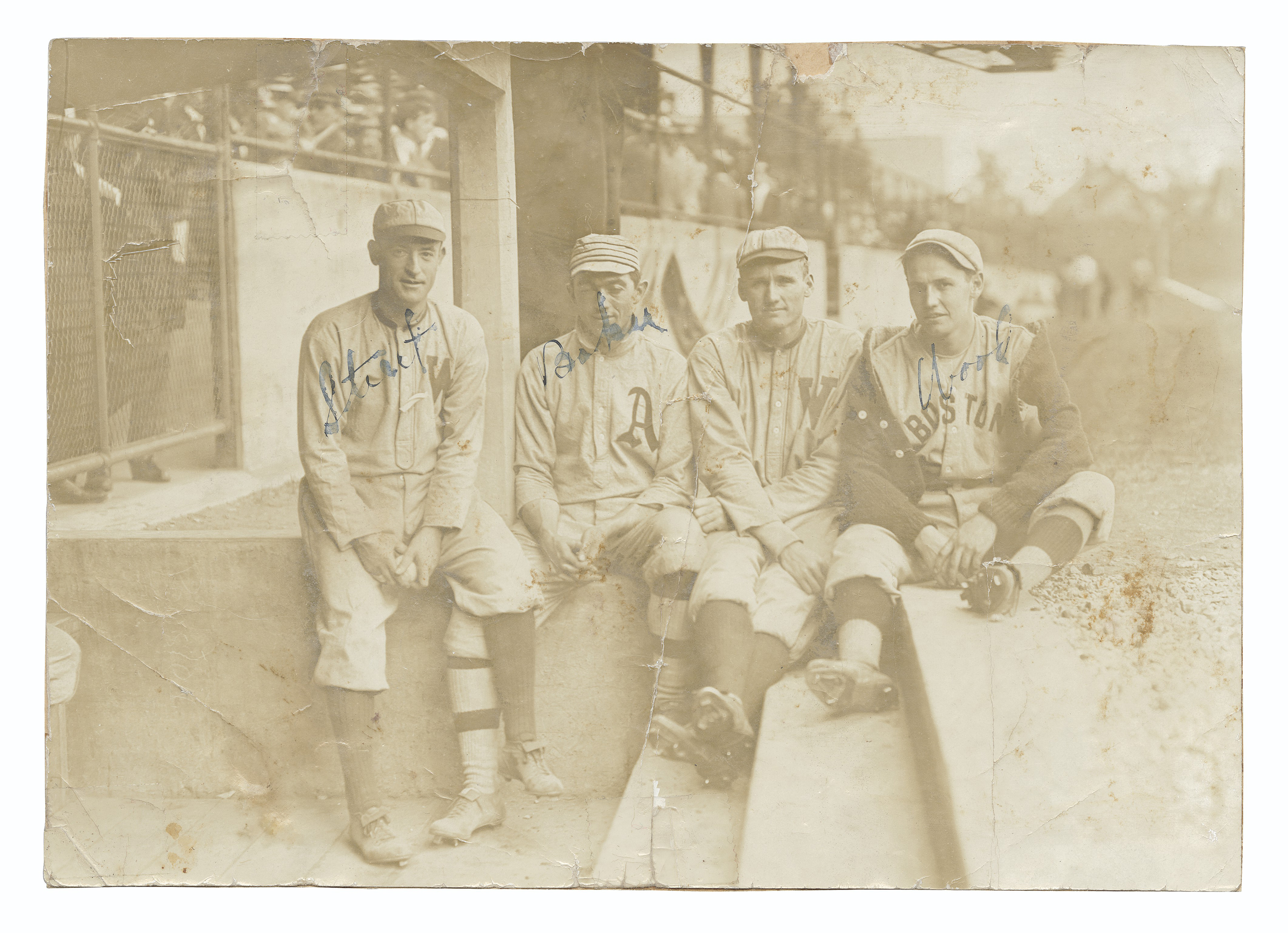 WALTER JOHNSON’S “ADDIE JOSS DAY” PHOTOGRAPH, | Christie’s