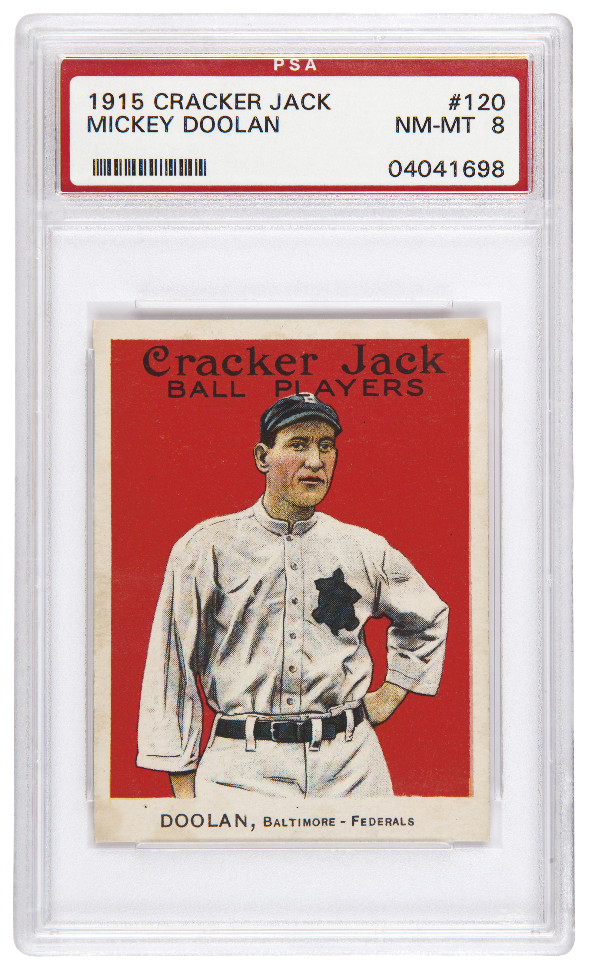 1915 CRACKER JACK #120 MICKEY DOOLAN, | Christie’s