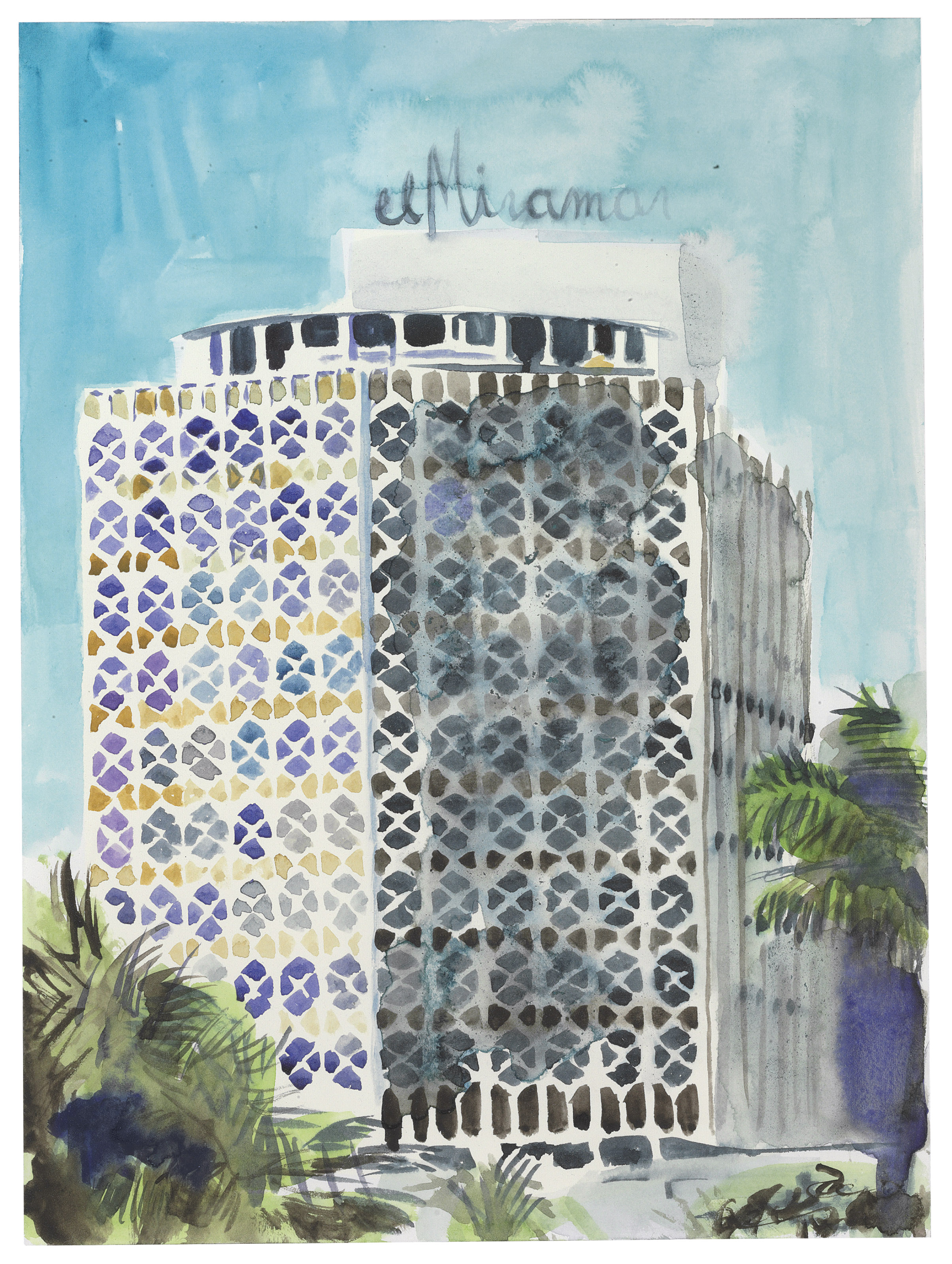 ENOC PEREZ (B. 1967), El Miramar, Puerto Rico | Christie’s