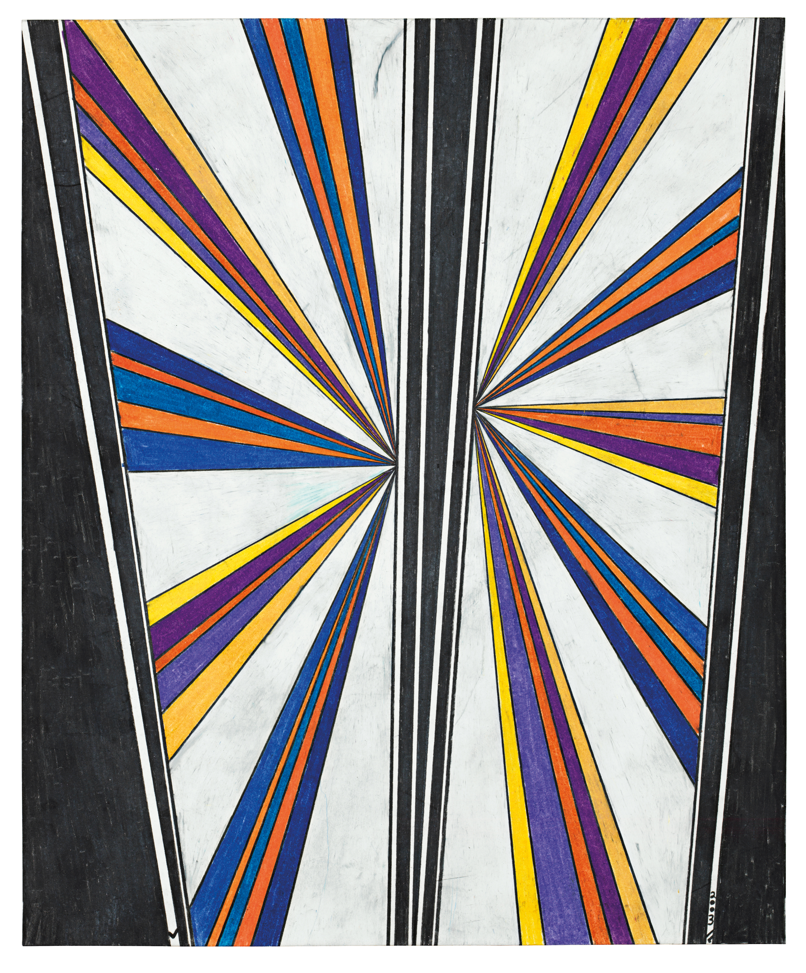MARK GROTJAHN (B. 1968), Untitled (Butterfly) | Christie’s
