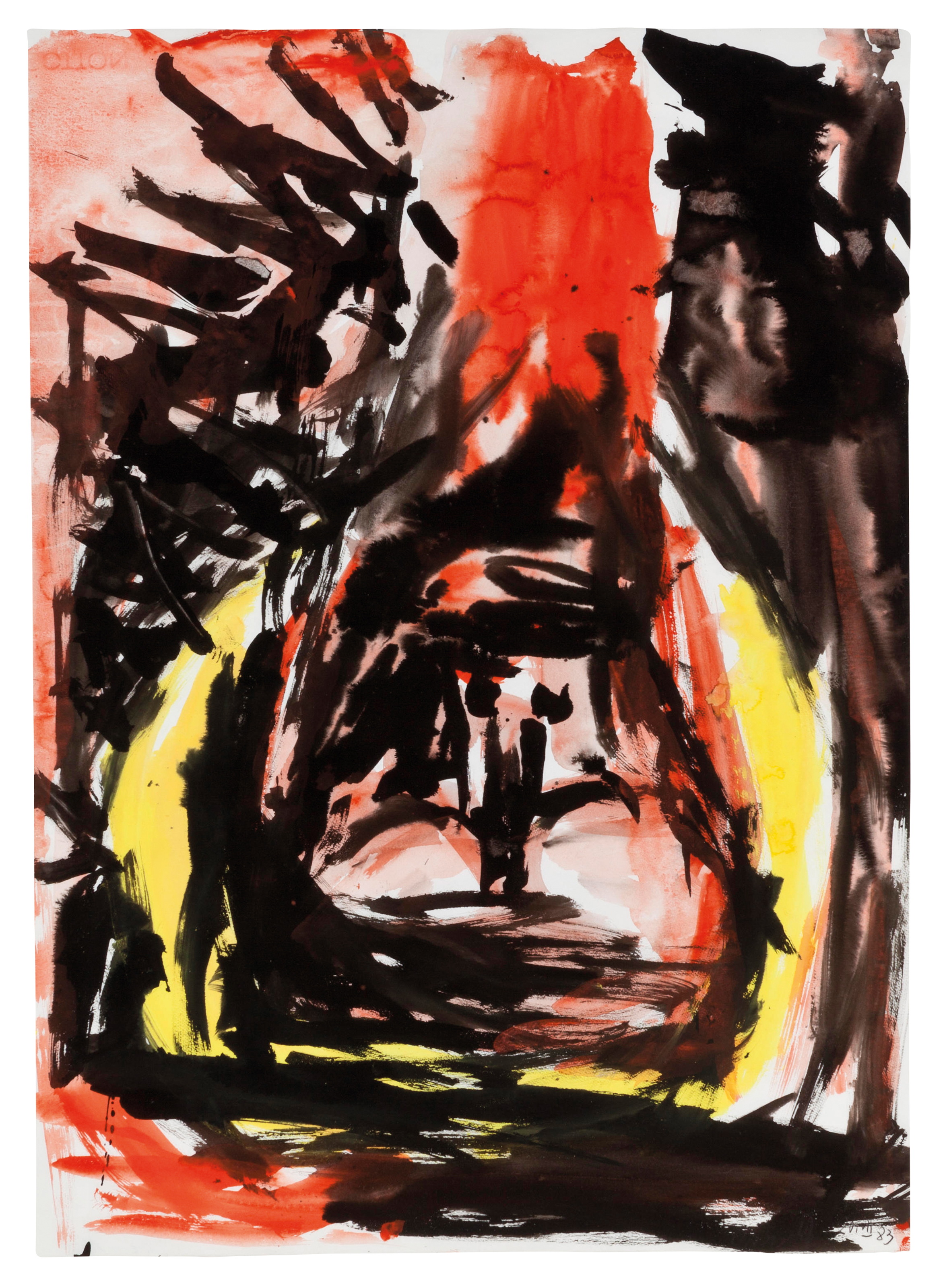 GEORG BASELITZ (B. 1938), Untitled | Christie’s