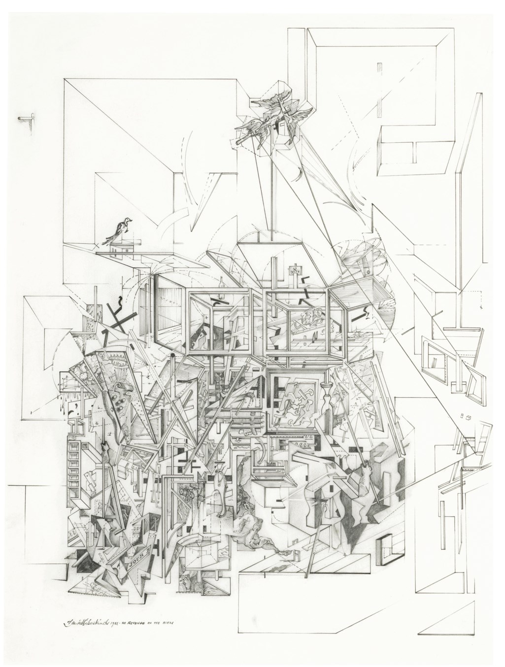 DANIEL LIBESKIND (B. 1946), The Revenge of the Birds | Christie’s