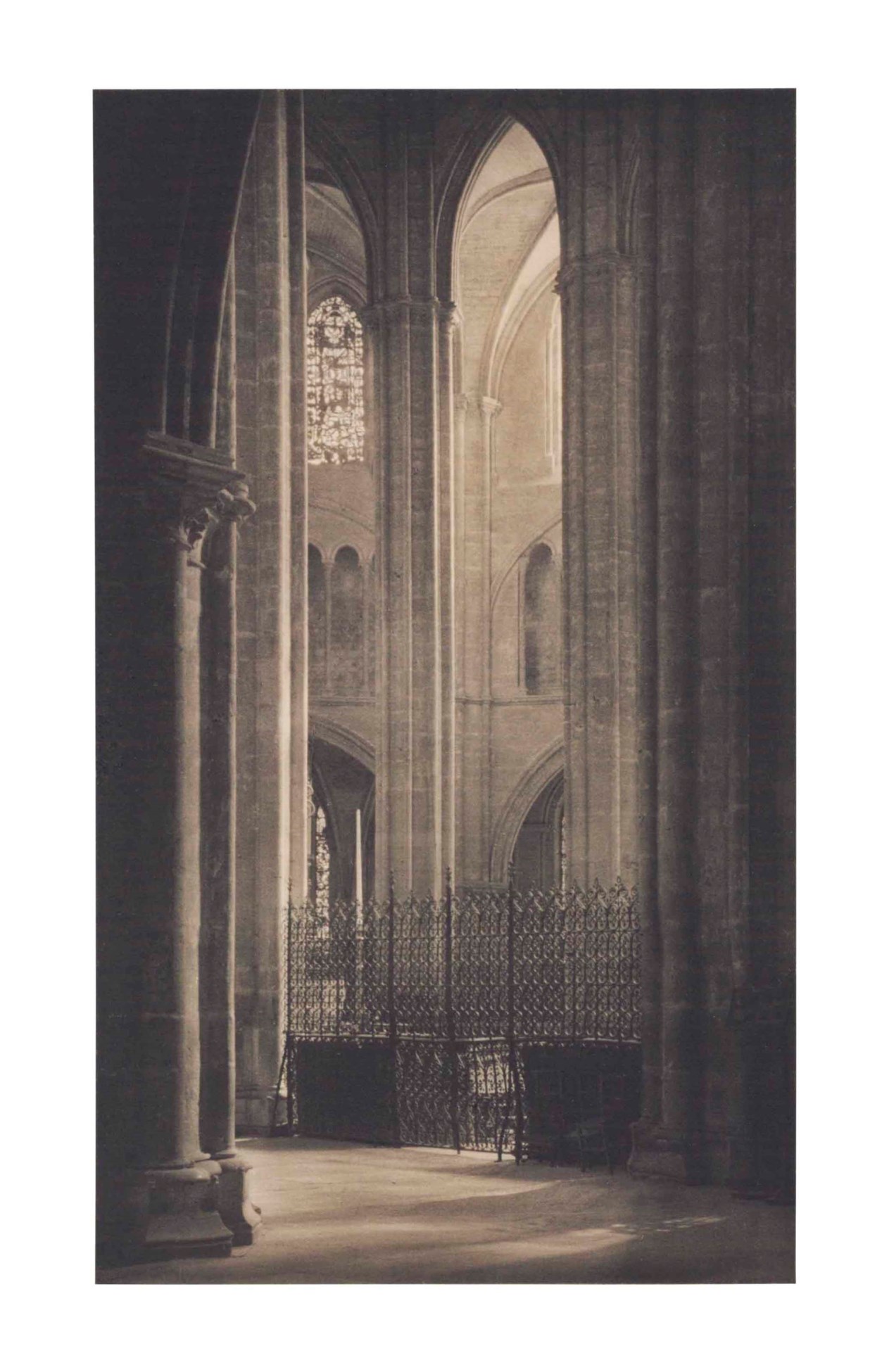 Frederick H. Evans (1853–1943), Height and Light in Bourges Cathedral ...