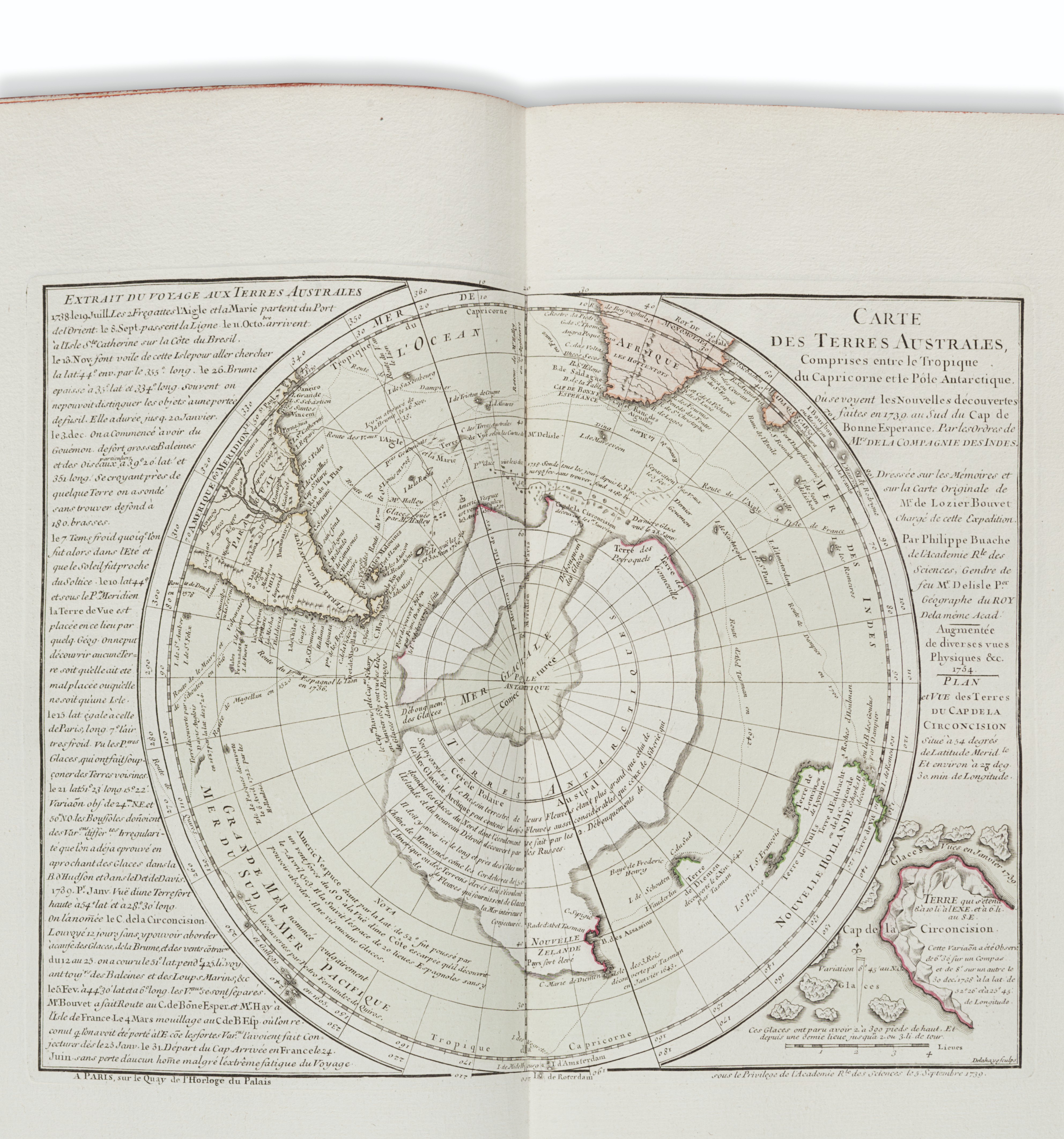 BUACHE, Phillipe (1700-1773). Cartes et tables de la géographie ...