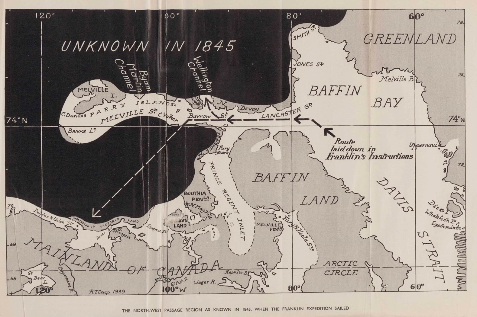 CYRIAX, Richard J. (1885-1967). Sir John Franklin’s Last Arctic ...