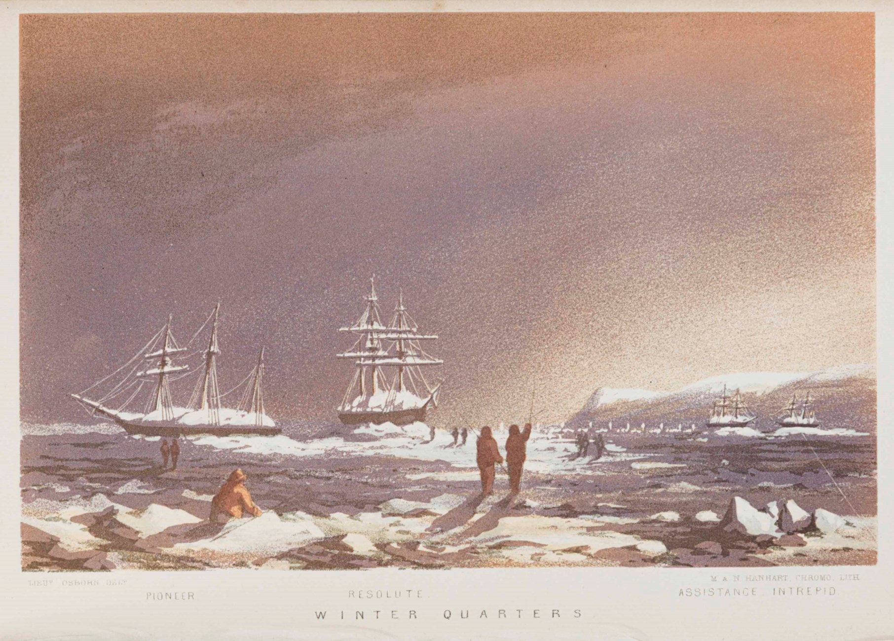 OSBORN, Sherard (1822-1875). Stray Leaves from an Arctic Journal: Or ...