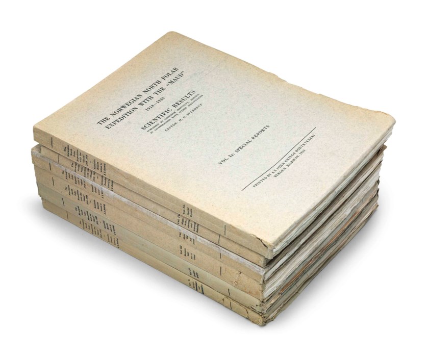 SVERDRUP, Harald Ulrik (1888-1957). The Norwegian North Polar ...