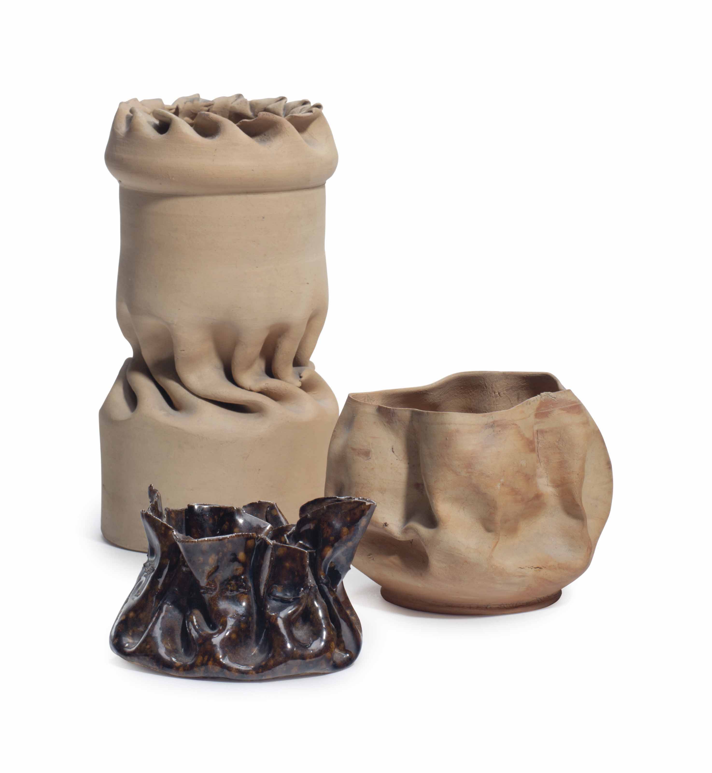 REUBEN HALEY (1872–1933), A GROUP OF SEVEN 'RUBA ROMBIC' VESSELS, CIRCA ...