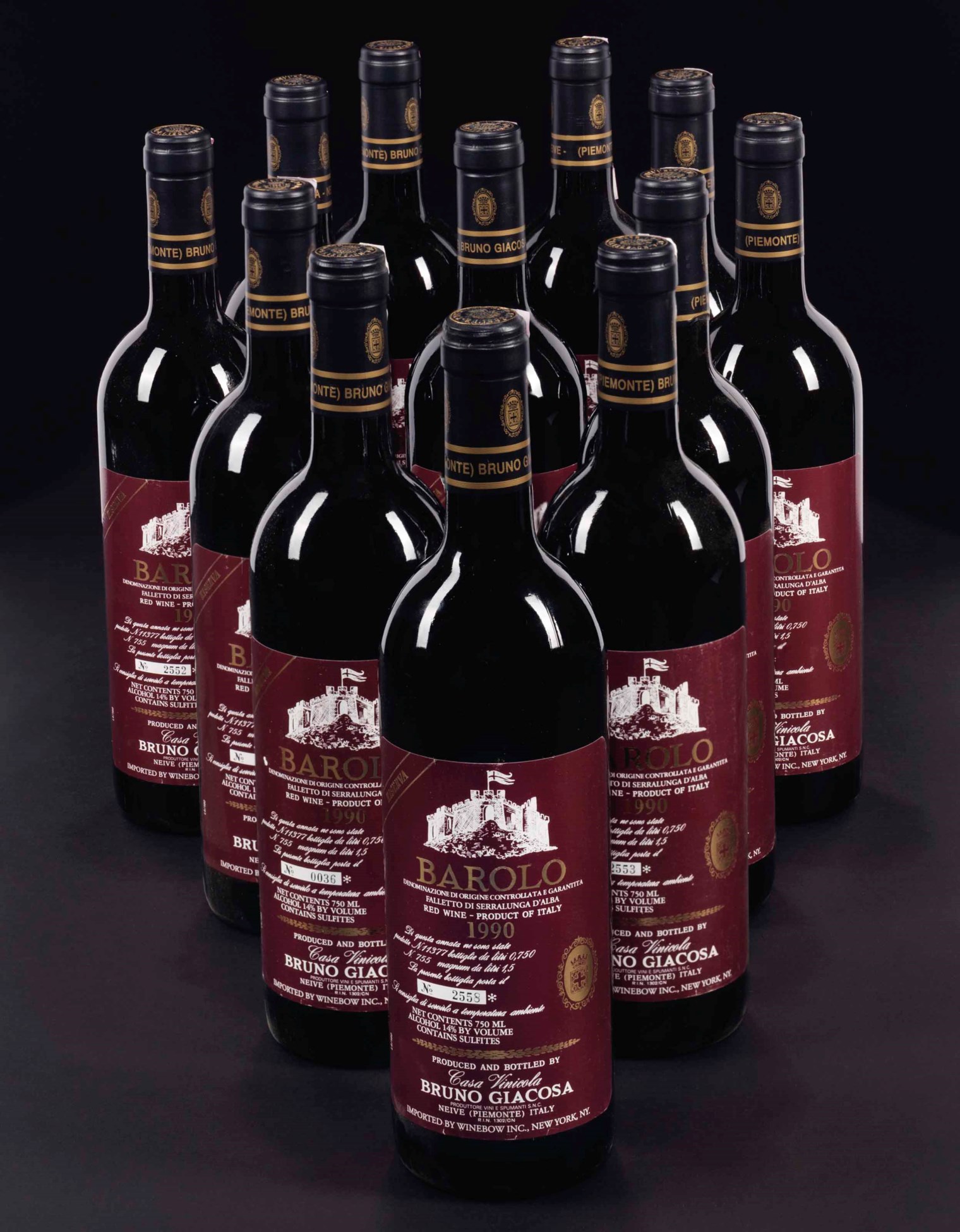 Bruno Giacosa, Barolo Riserva, Falletto di Serralunga d'Alba 1990 ...