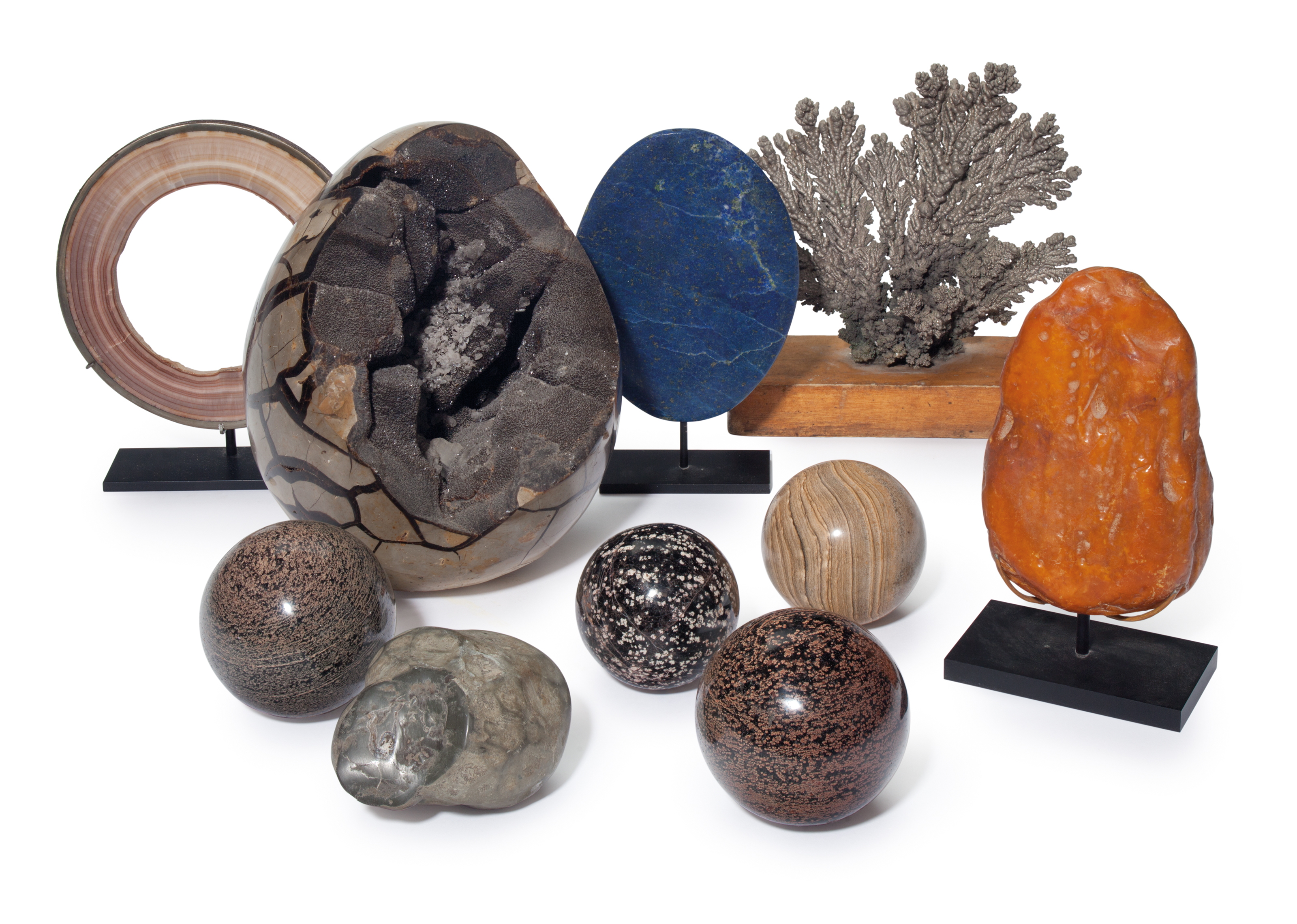 A COLLECTION OF TEN GEOLOGICAL SPECIMENS, | Christie’s