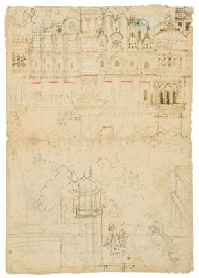 FOUR PREPARATORY DRAWINGS, INDIA, RAJASTHAN, 18TH/19TH CENTURY | Christie’s
