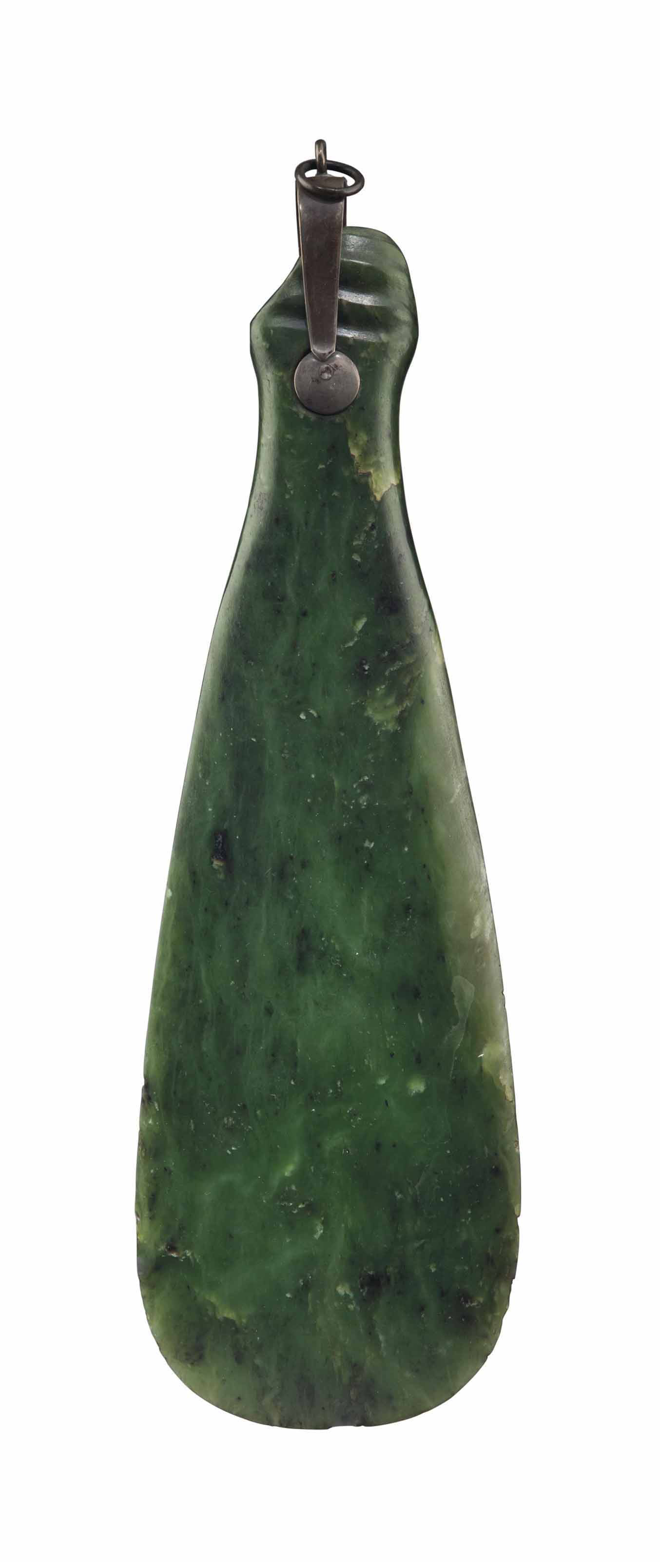 MASSUE MAORI, PATU POUNAMU MAORI HAND CLUB, PATU PUNAMU - auctions ...