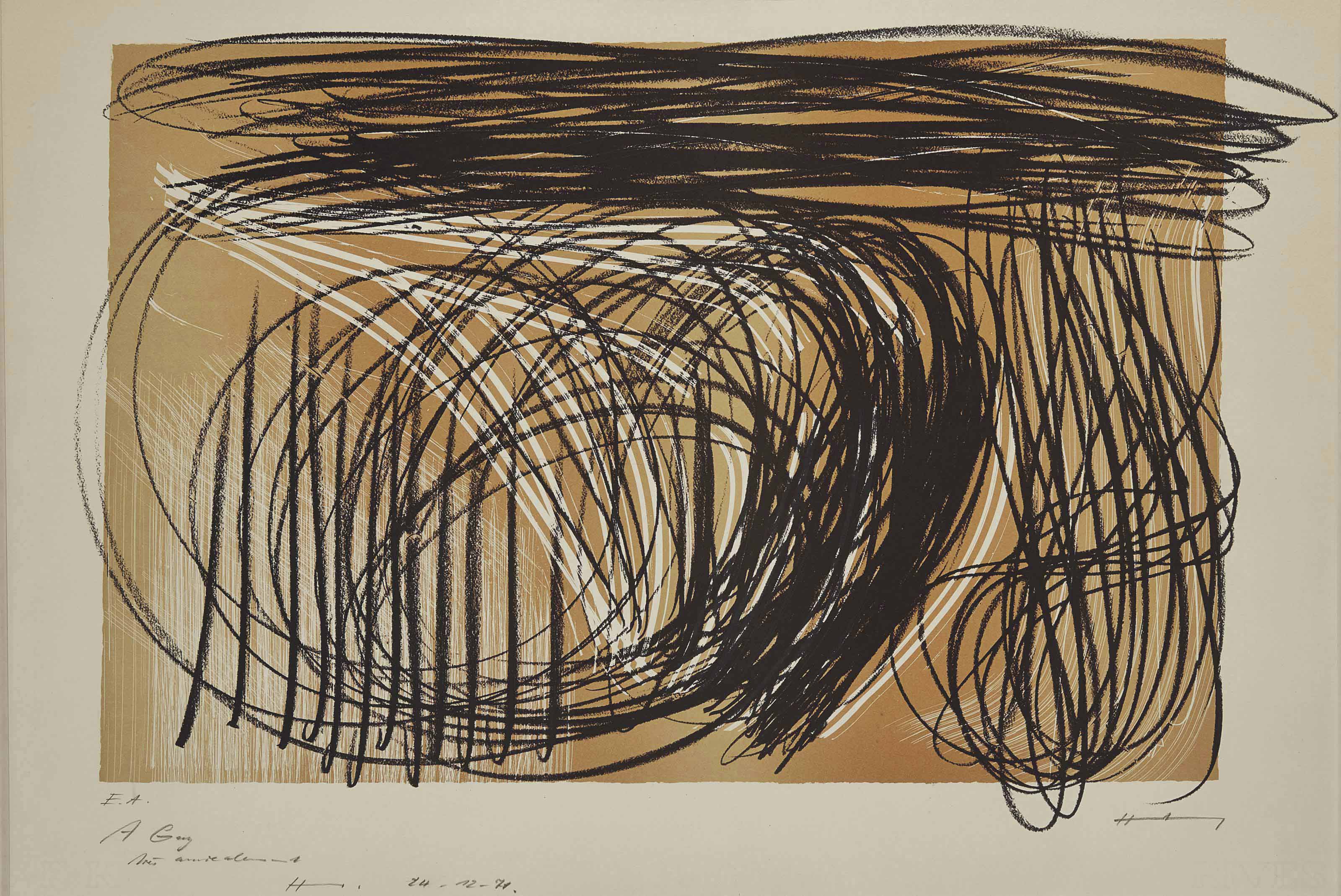 HANS HARTUNG ( 1904- 1989)