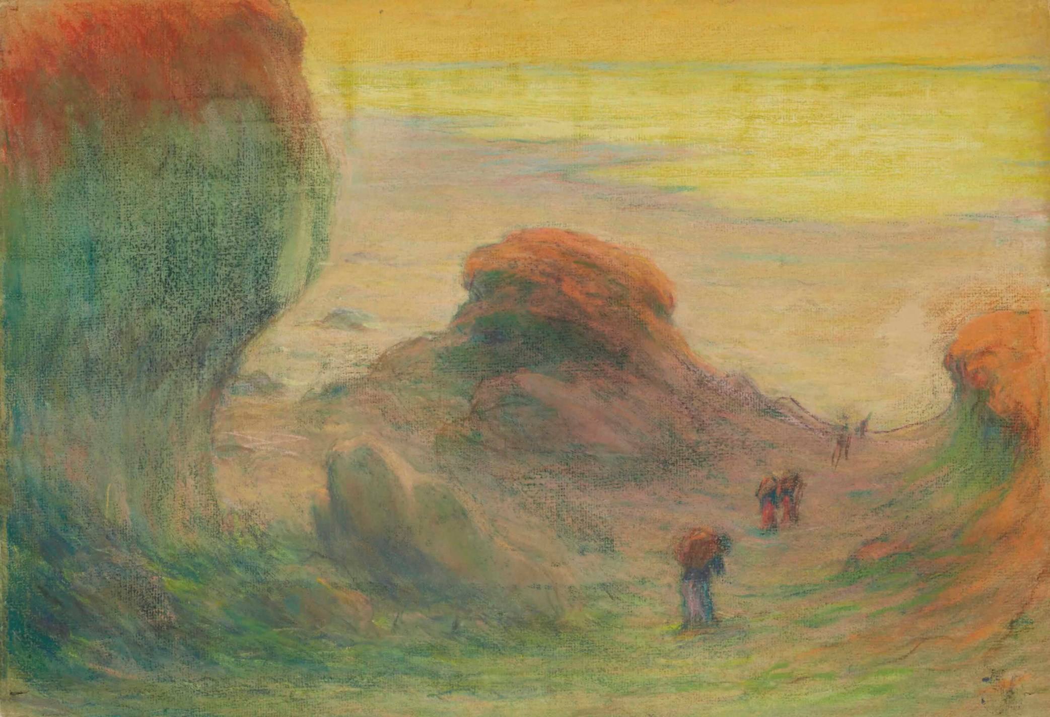 Claude-Émile Schuffenecker (1851-1934), Hymne au soleil (ramasseuses de ...