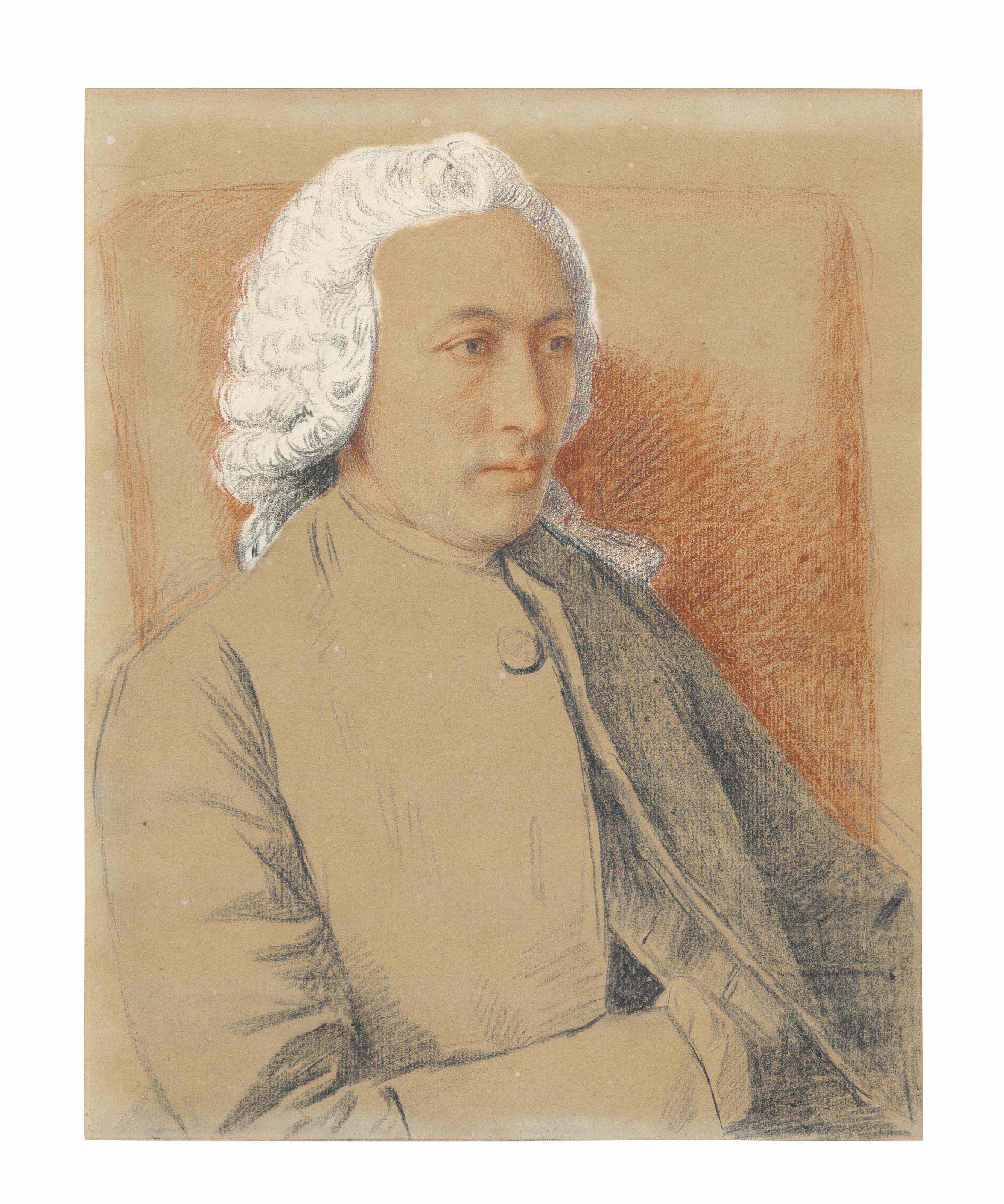 Jean-Etienne LIOTARD Genève, 1702 - 1789 Portrait dit de Madame Nettine ...