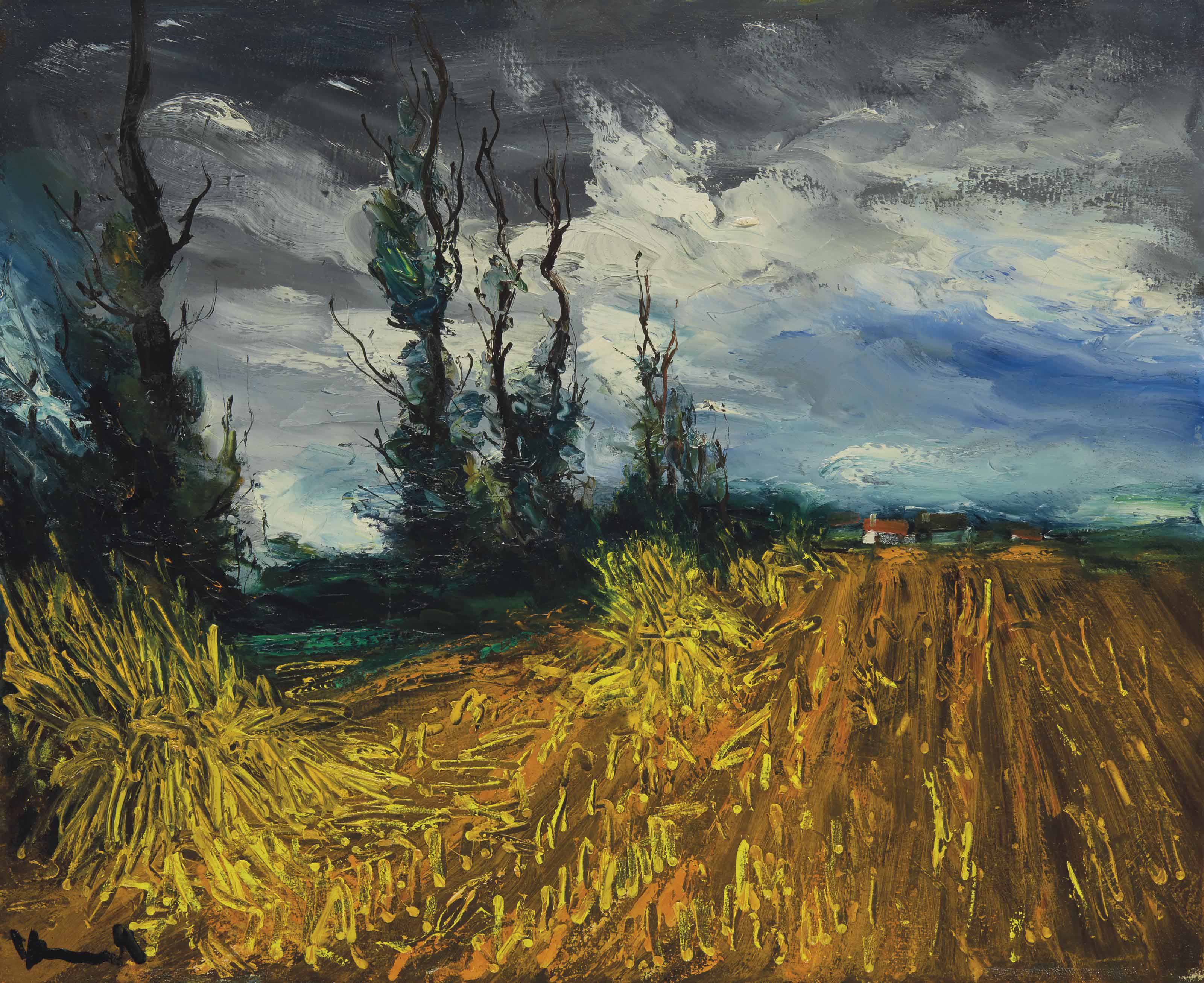 Maurice de Vlaminck (1976-1958) , Les blés | Christie's