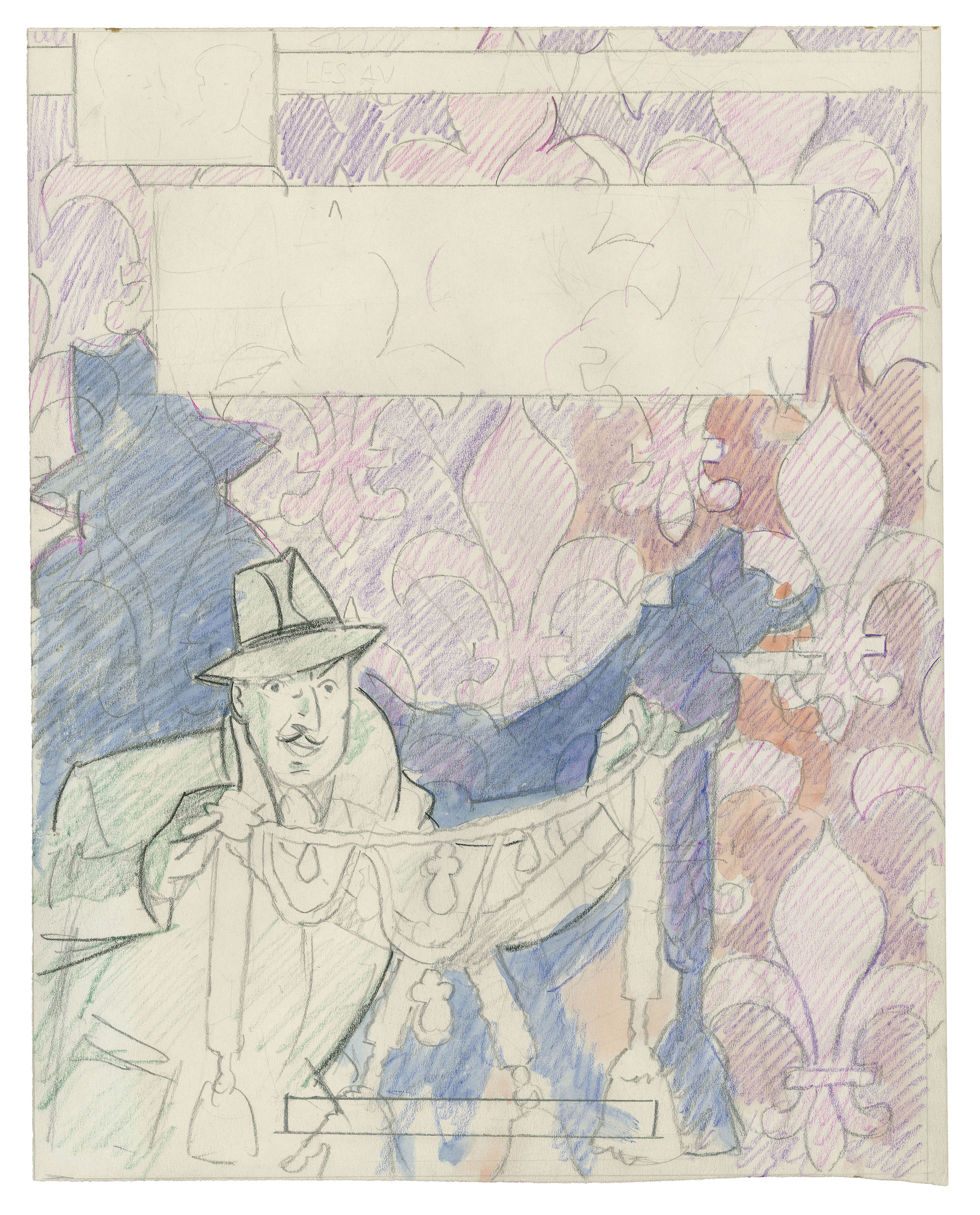 Edgar P. JACOBS La marque du Siècle - auctions & price archive