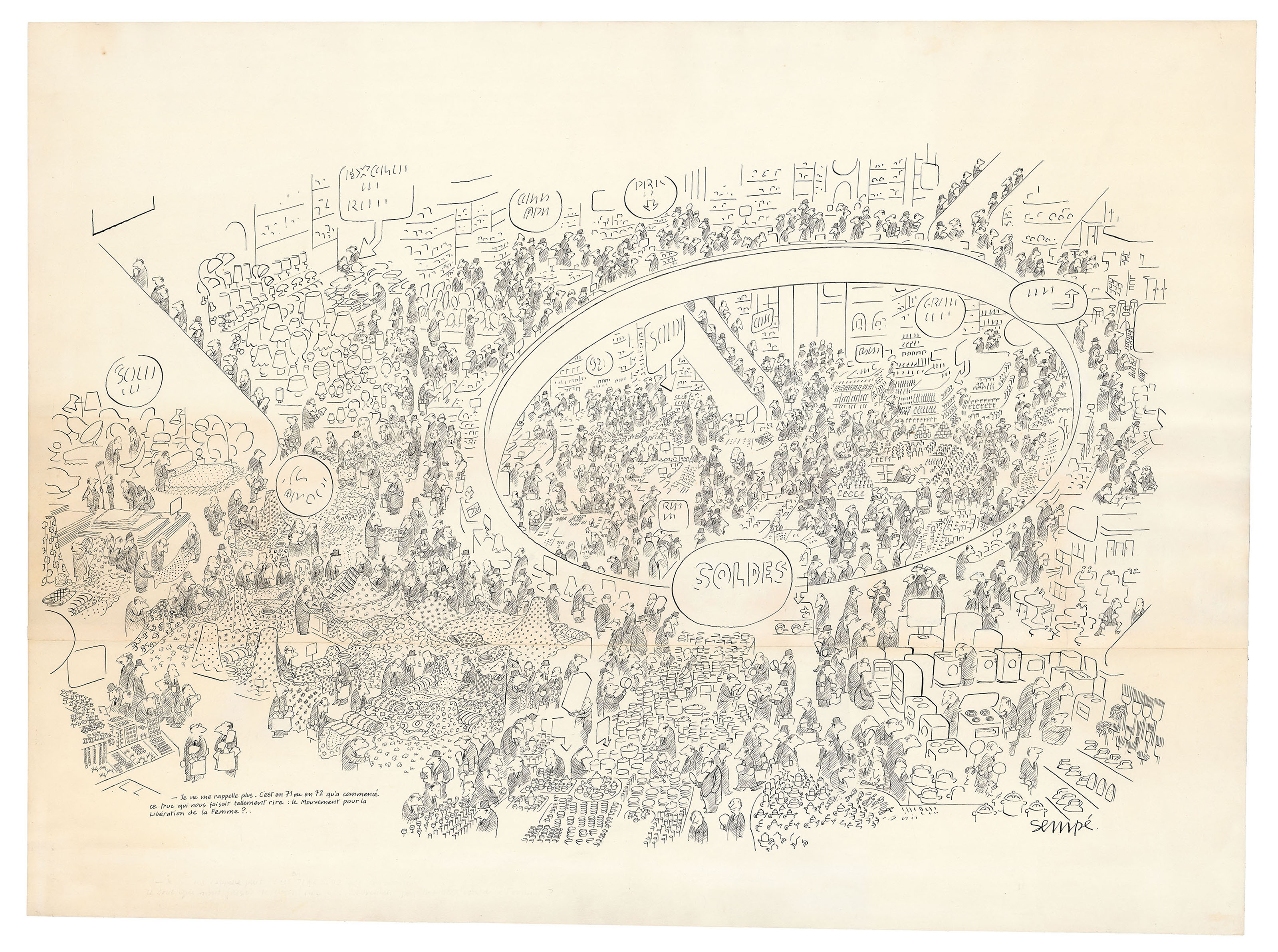 JEAN-JACQUES SEMPÉ - auctions & price archive