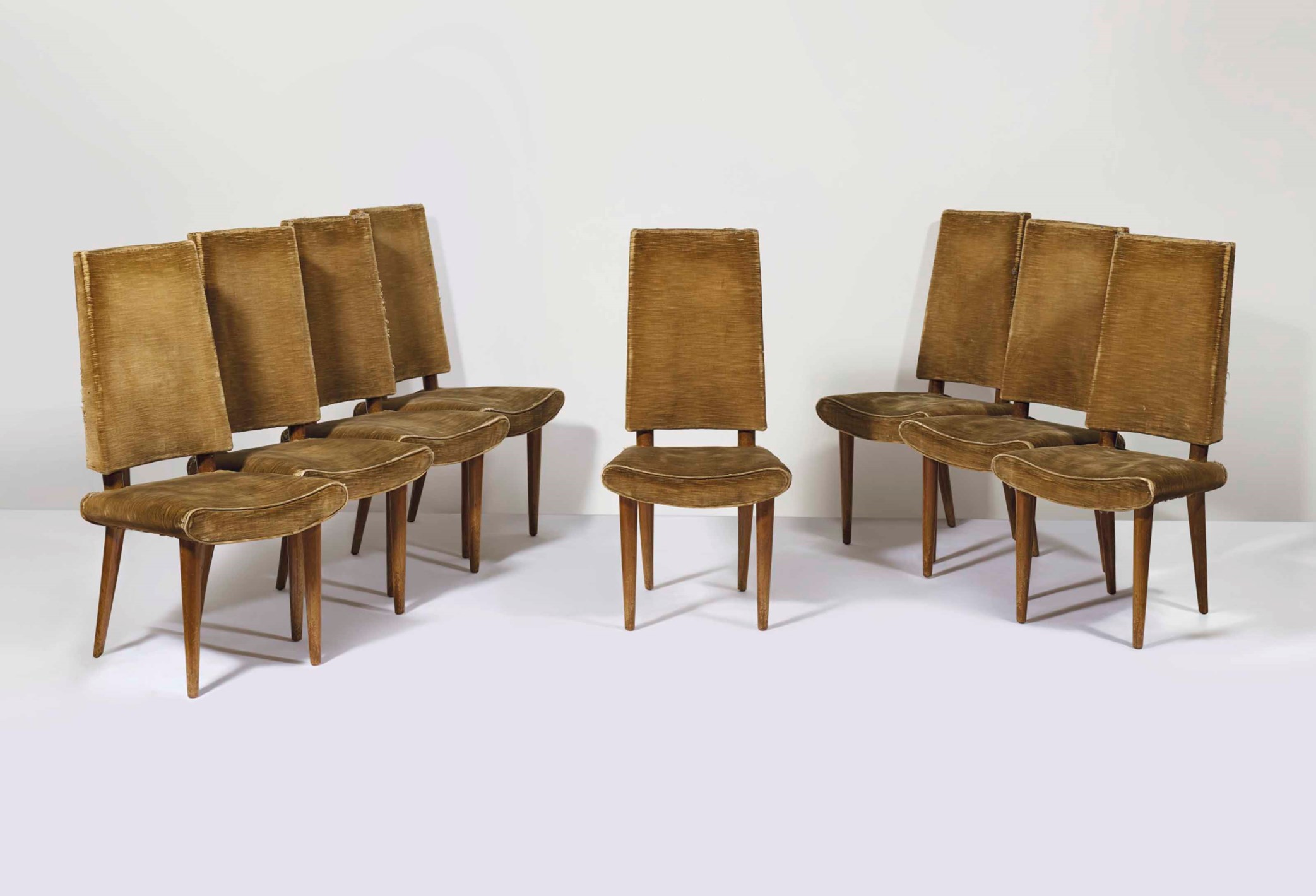 JEAN ROYÈRE 1902-1981, Suite de huit chaises, 1964-1965 | Christie's