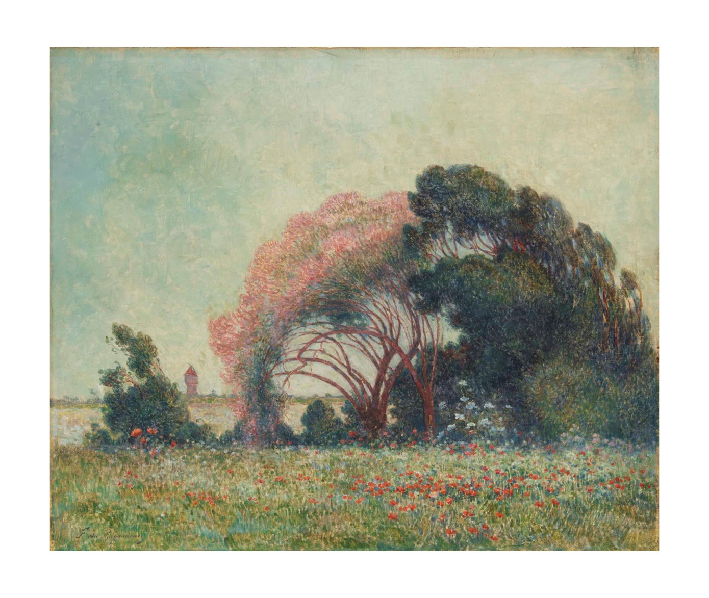 FERDINAND LOYEN DU PUIGAUDEAU (NANTES 1864-1930 LE CROISIC), Champ de ...