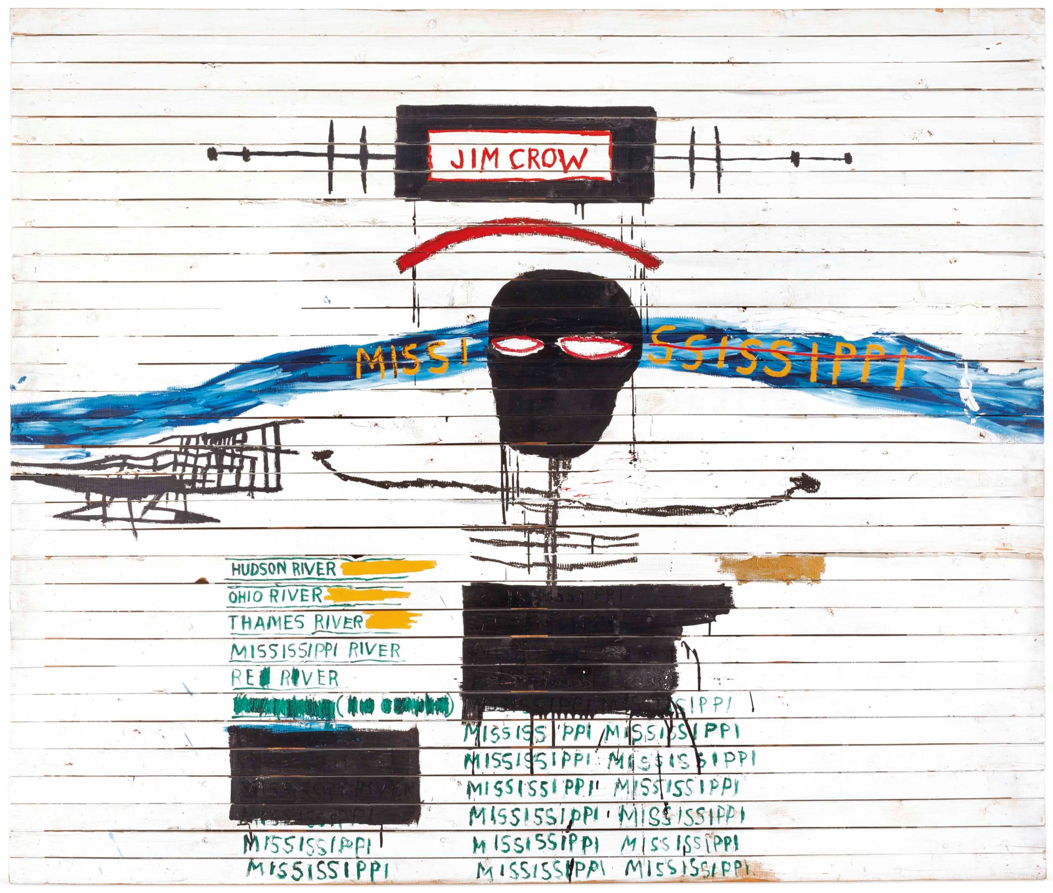 JEAN-MICHEL BASQUIAT (1960-1988), Jim Crow | Christie's