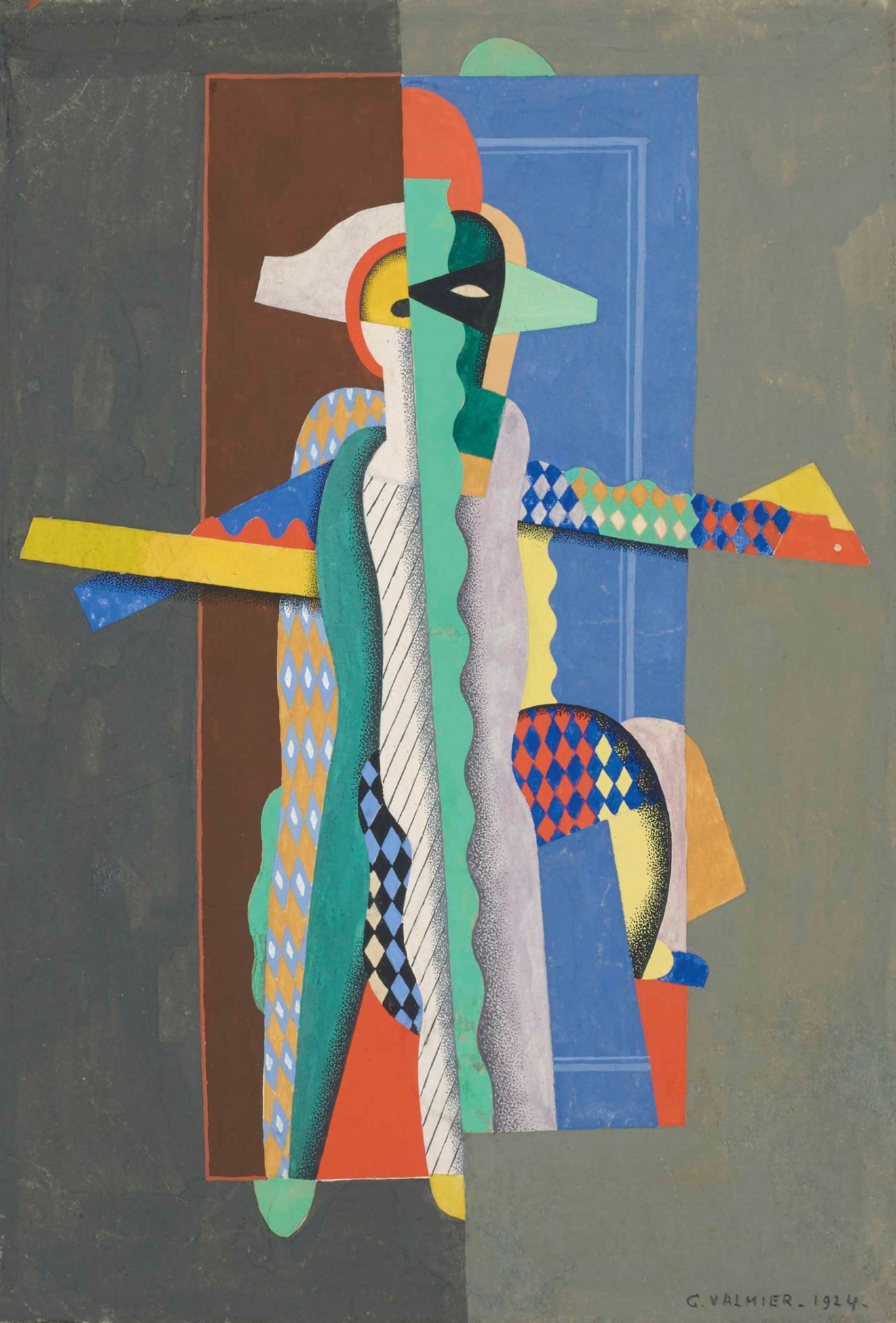 Georges Valmier (1885-1937), Arlequin dansant | Christie's