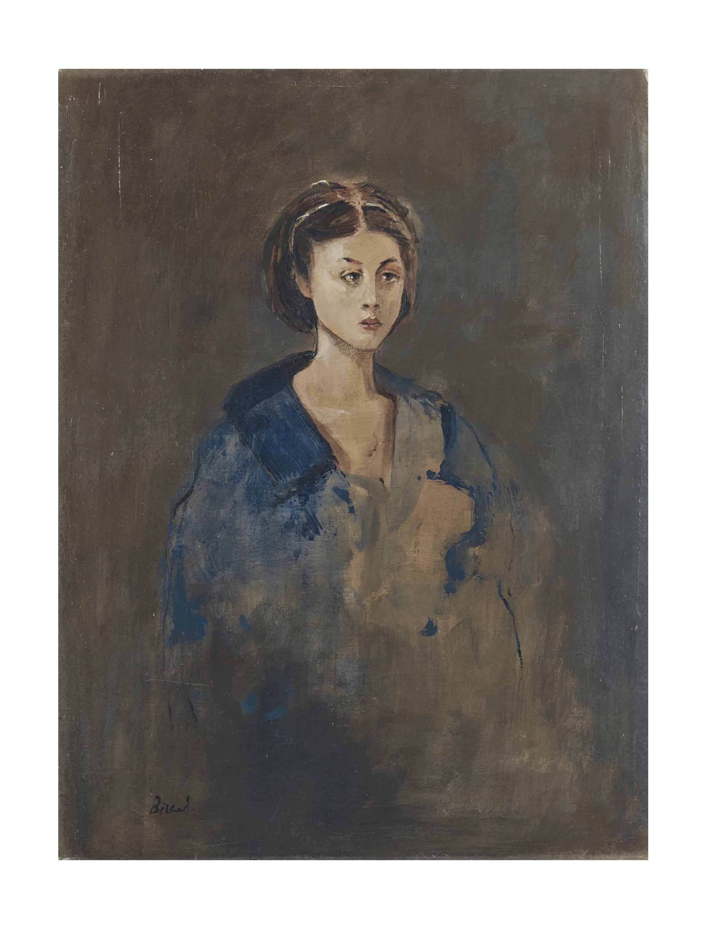 Christian Bérard (1902-1949) , Portrait de femme | Christie's