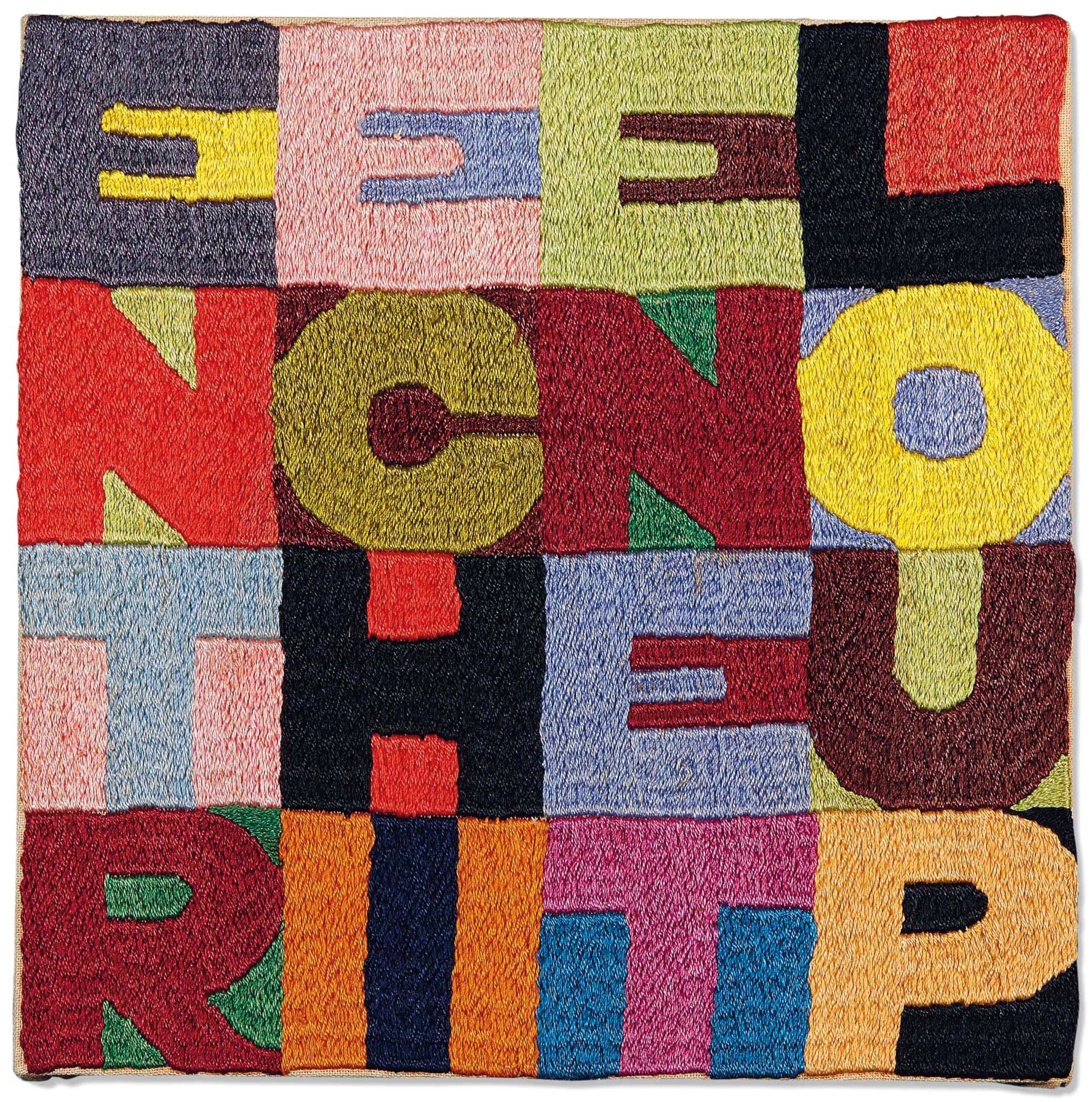 ALIGHIERO BOETTI (1940-1994), Entre chien et loup | Christie's