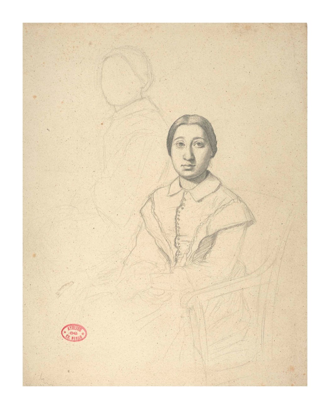 Edgar Degas (1834-1917), Portrait de Thérèse de Gas | Christie's