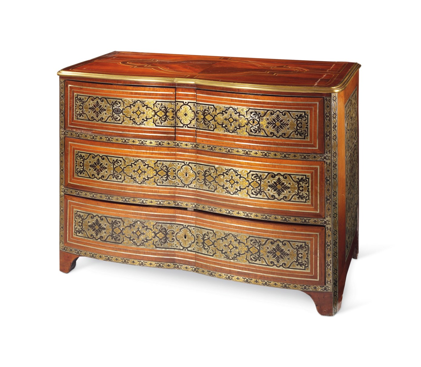 COMMODE D'EPOQUE BAROQUE, Début du 18e siècle, probablement Allemagne ...